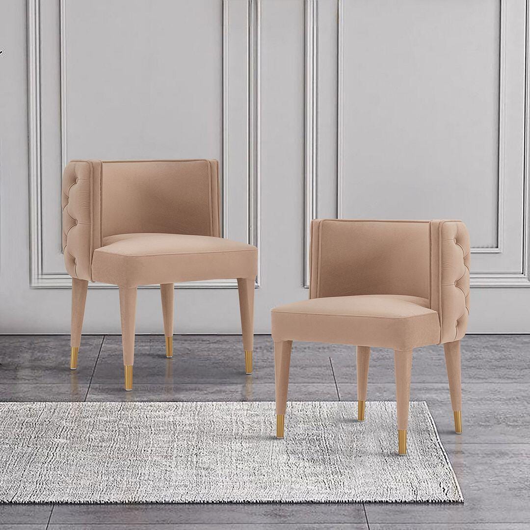 Click here for Manhattan Comfort Maya Dining Chair  Nude prices