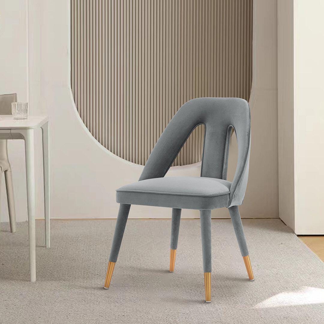 Click here for Manhattan Comfort Neda Dining Chair  Gray prices