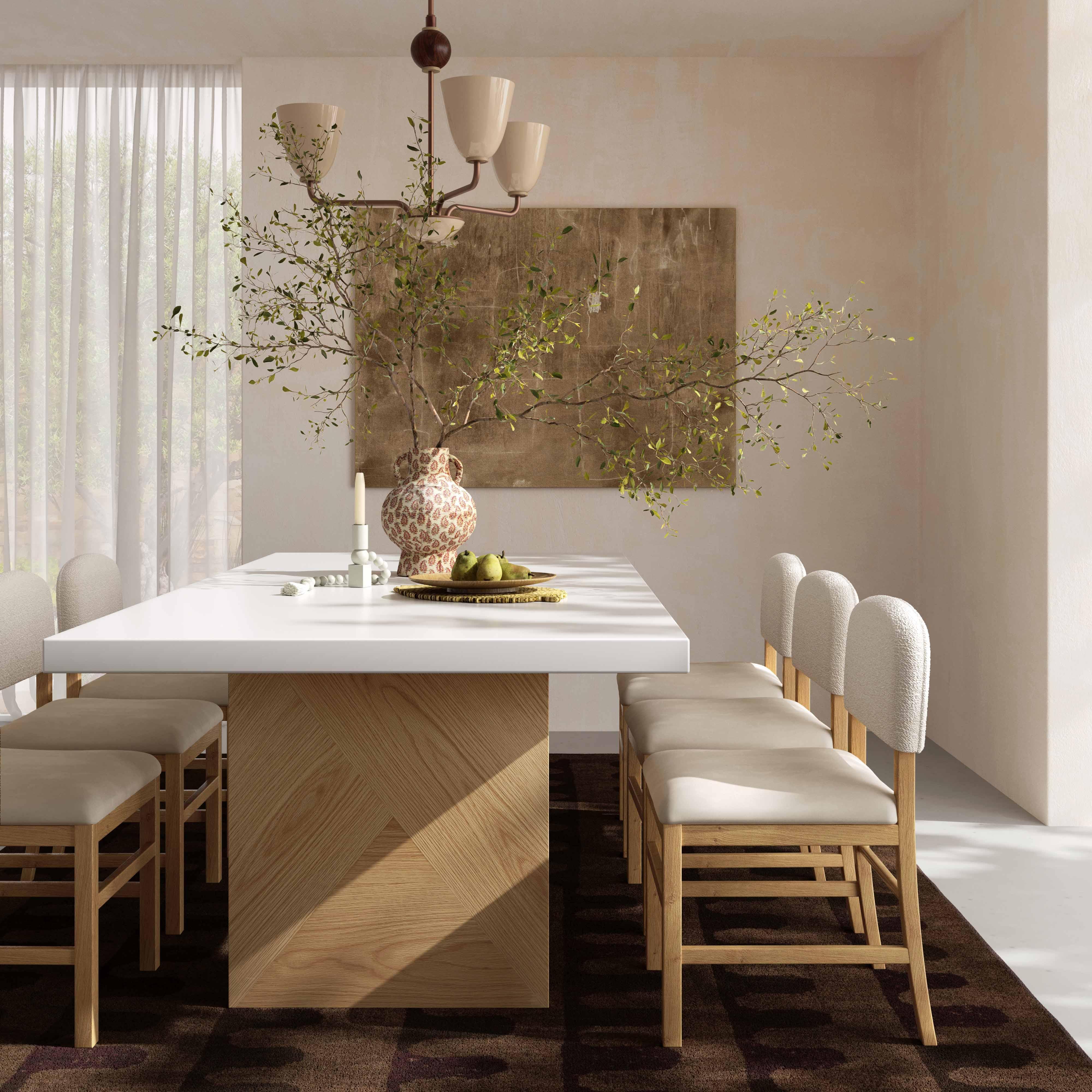 Click here for TOV Furniture Calla Dining Chair  Cream prices