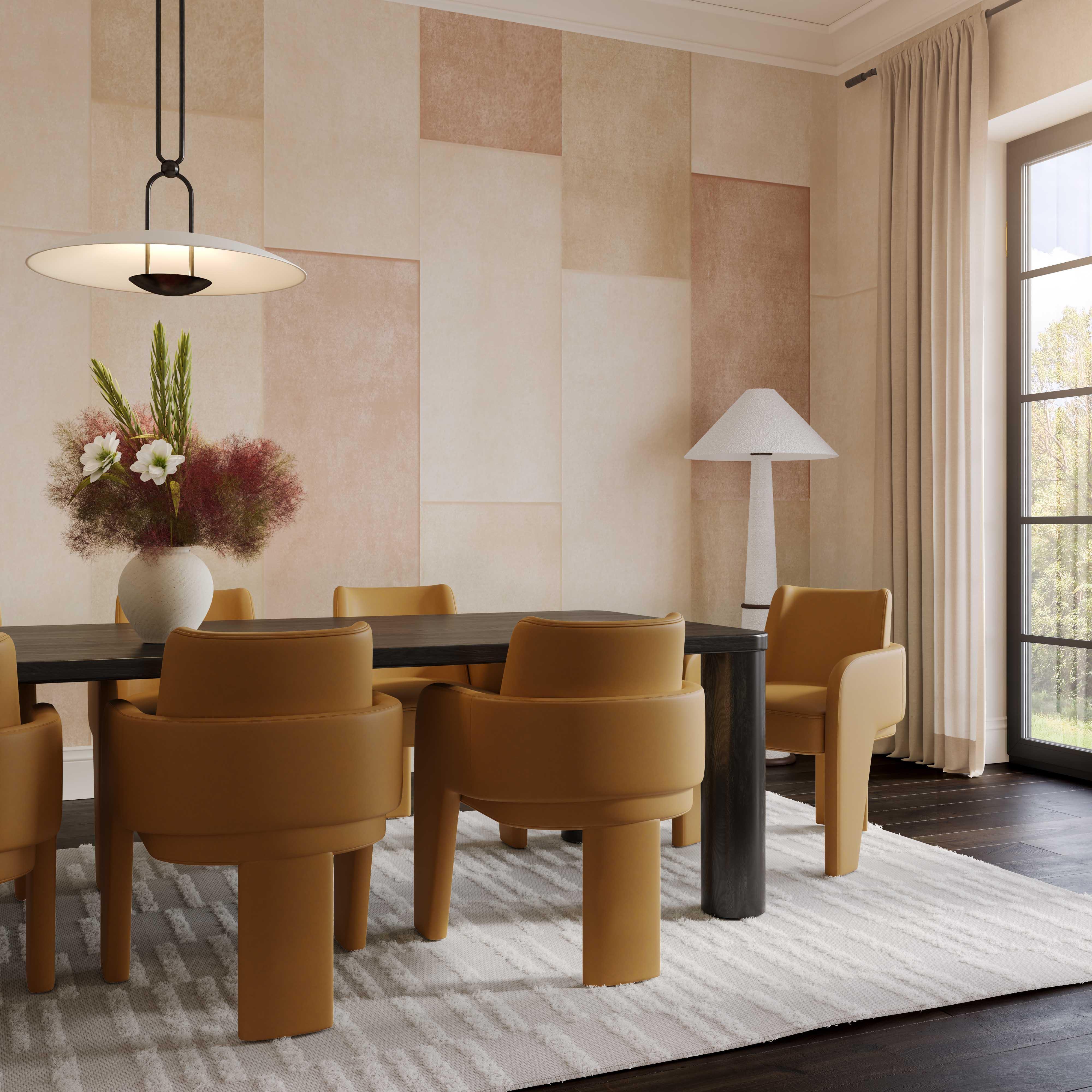 Click here for TOV Furniture Leo Dining Chair  Tan prices