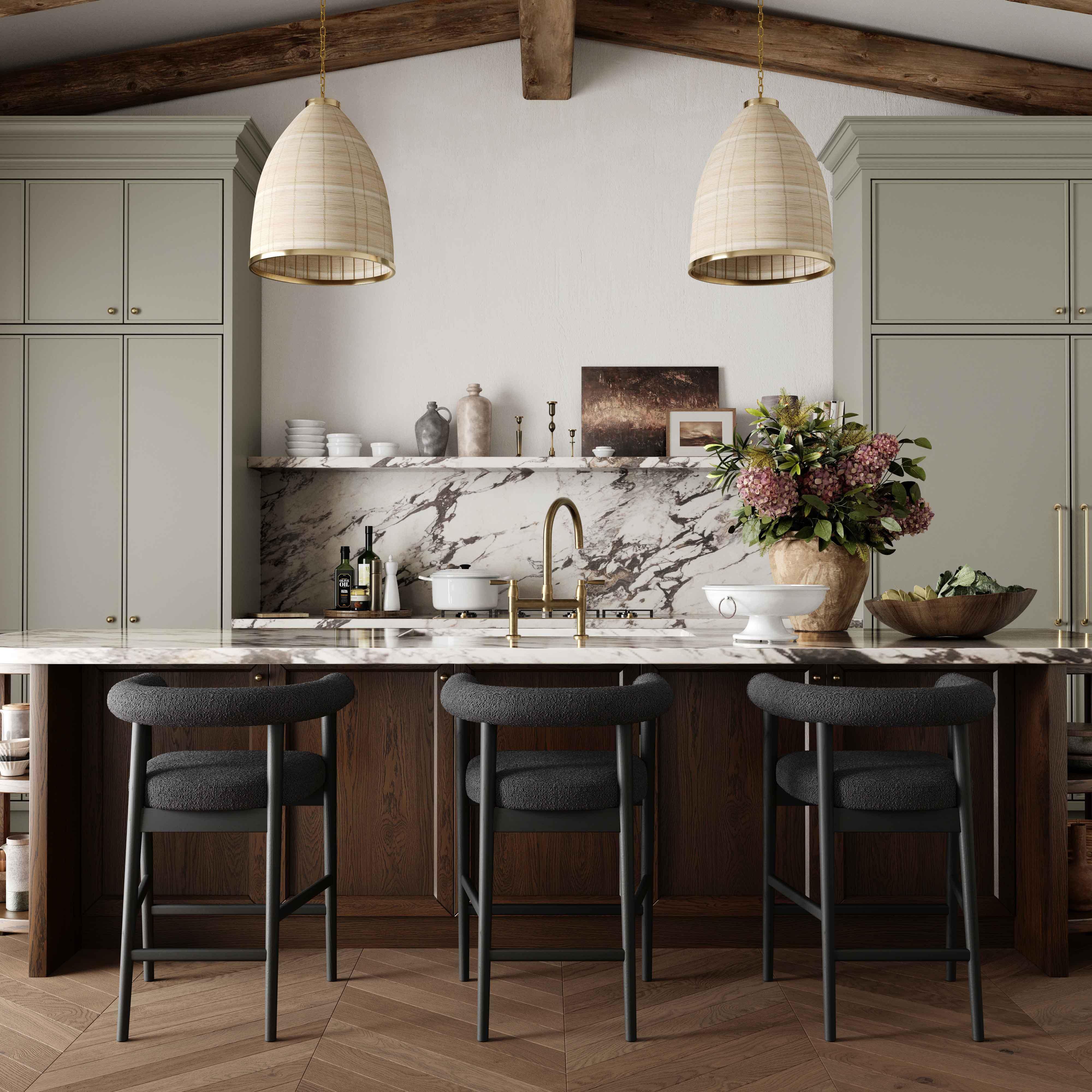 Click here for TOV Furniture Spara Counter Height Bar Stool  Blac... prices