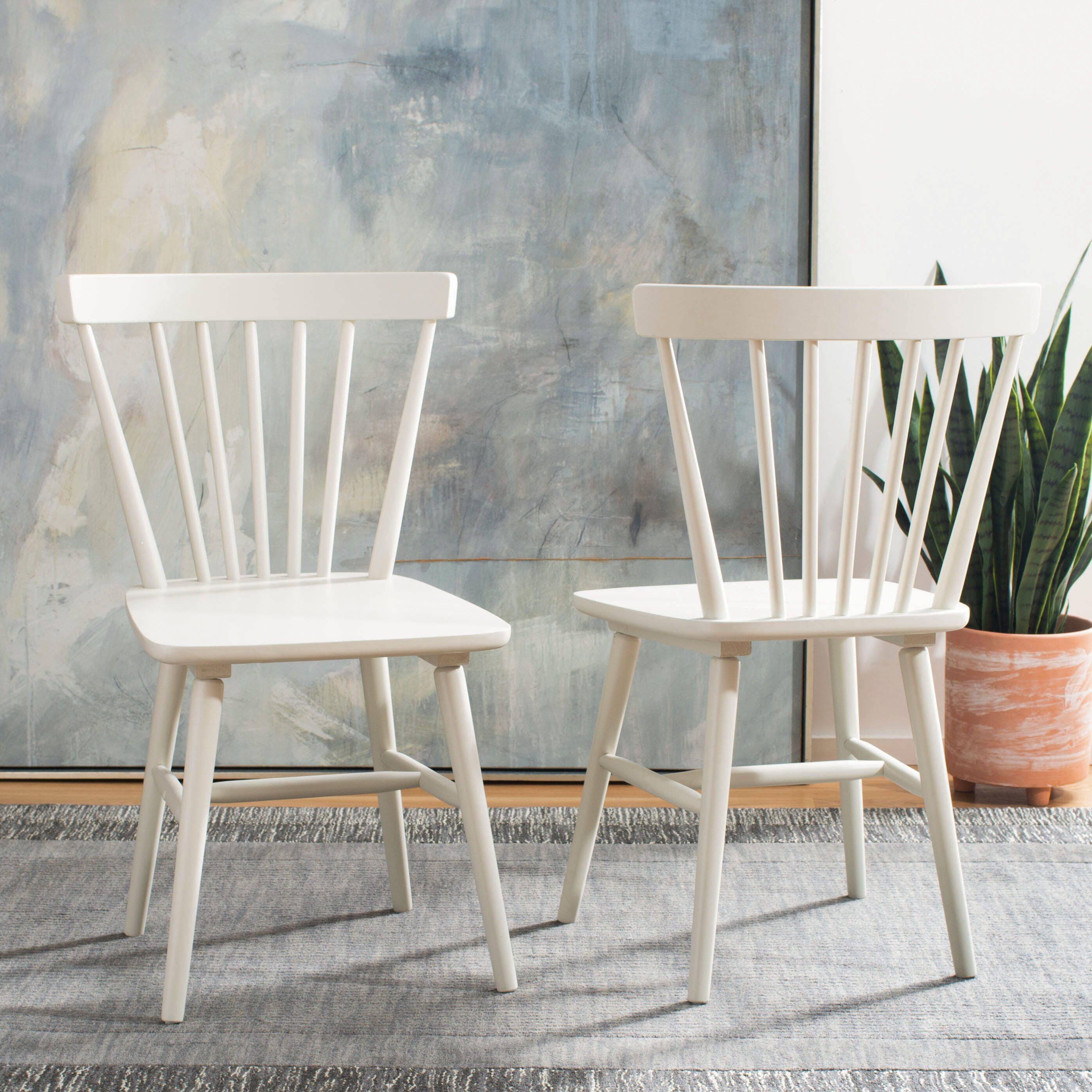 Click here for Safavieh Winona Dining Chair (Set of 2)  Off White prices