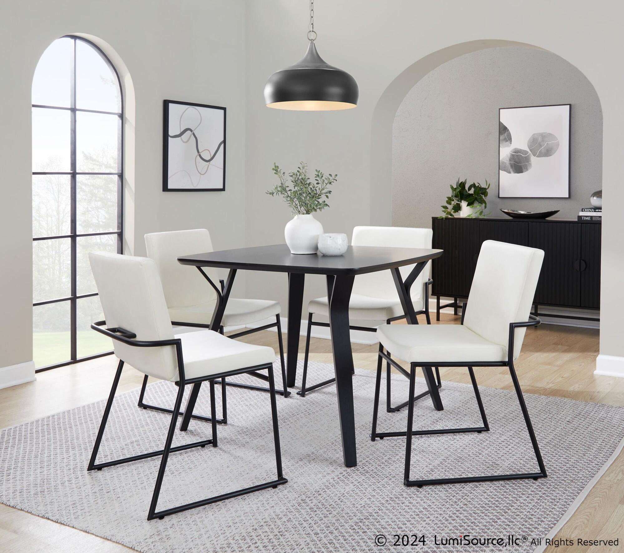 Click here for LumiSource Dutchess Dining Chair (Set of 2)  Cream prices