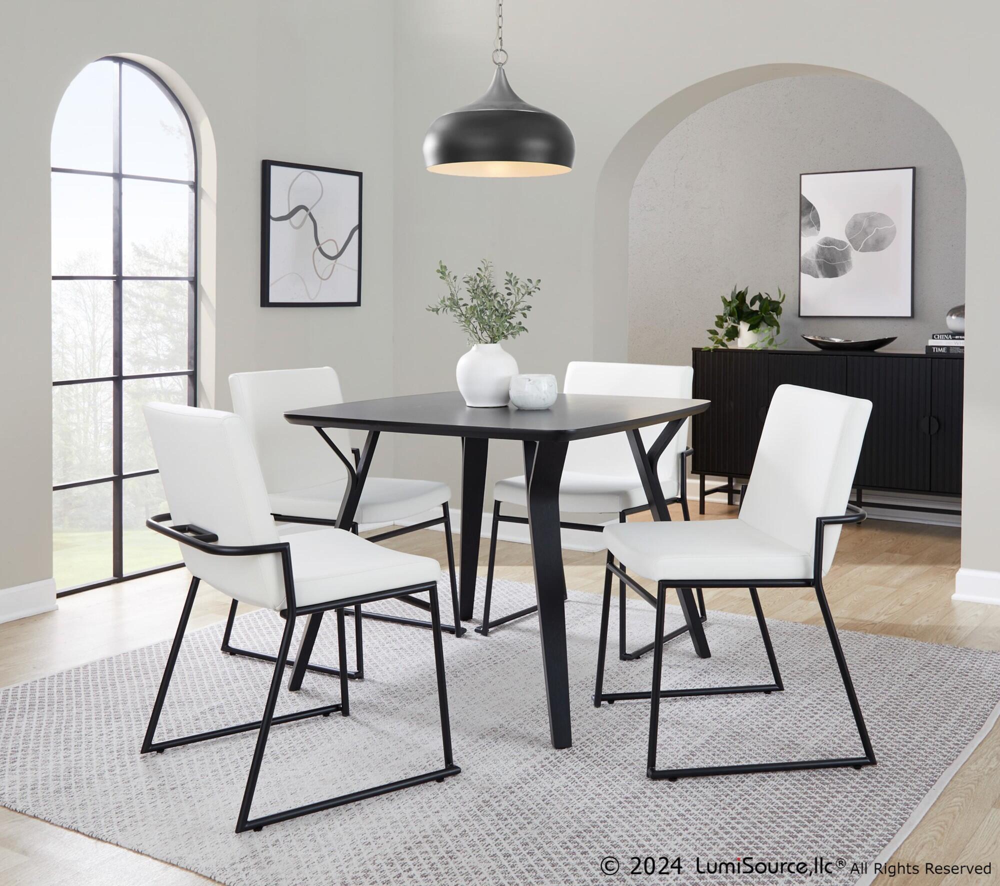 Click here for LumiSource Dutchess Dining Chair (Set of 2)  White prices