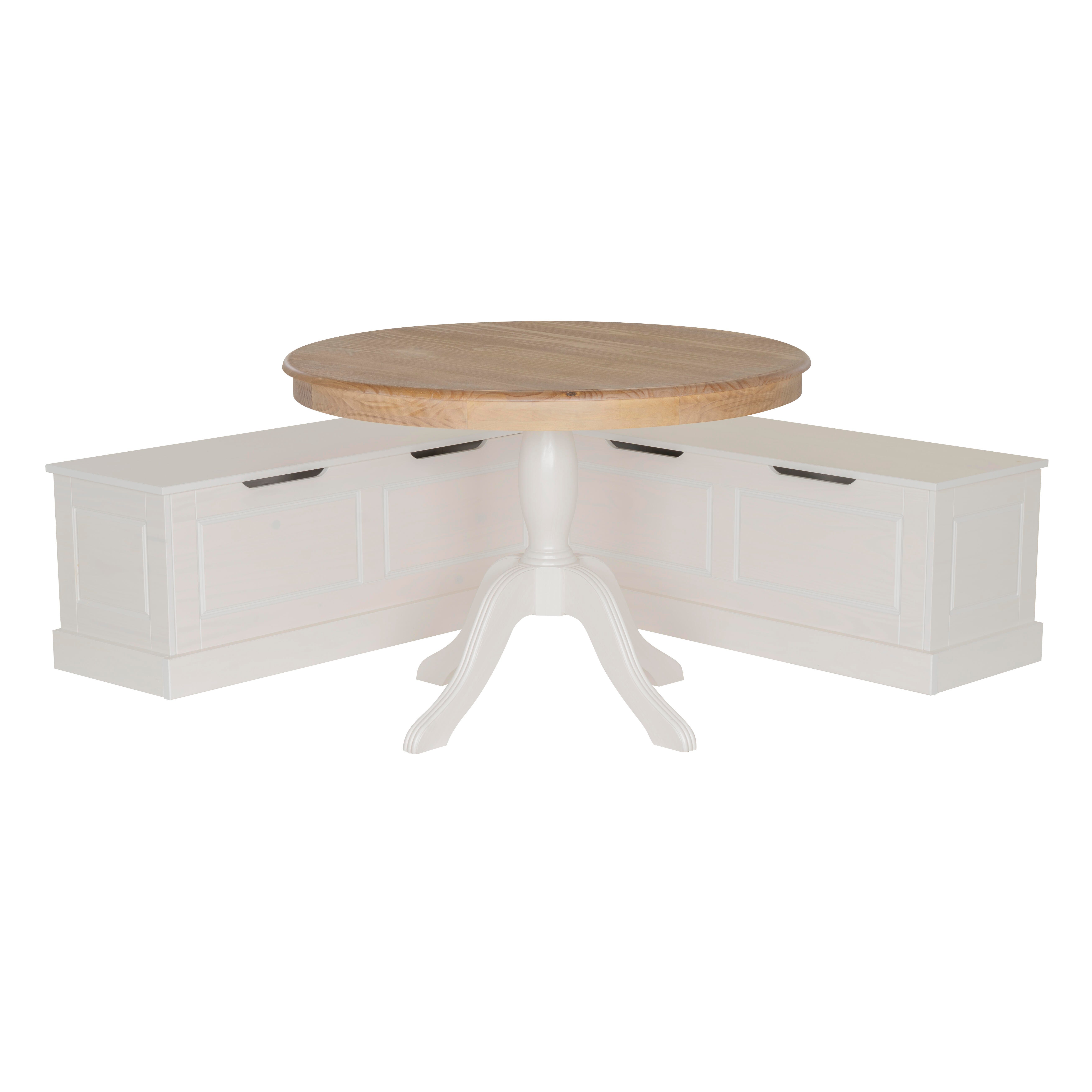 Linon Landin Corner Nook Dining Set | Ashley