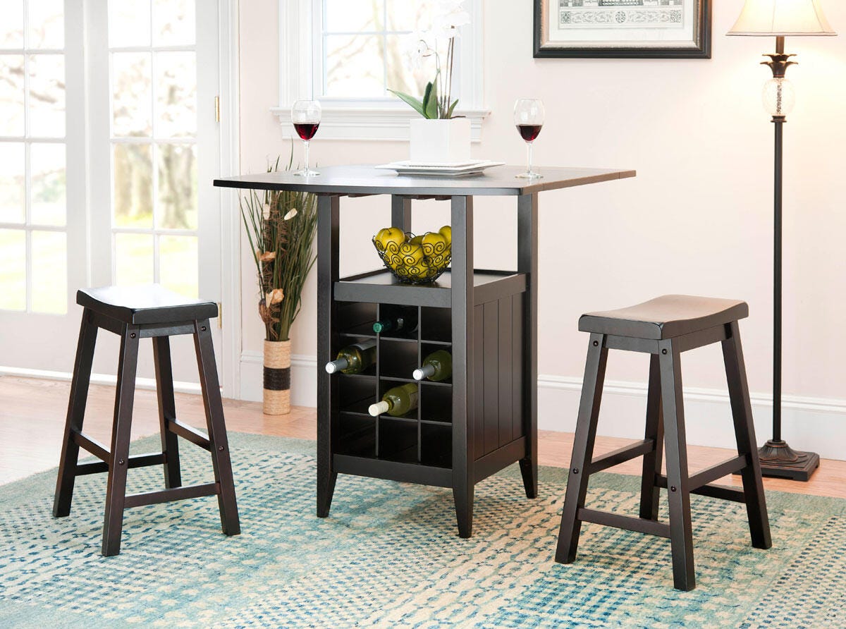 Click here for Safavieh Casey Pub Table and 2 Barstools  Espresso prices