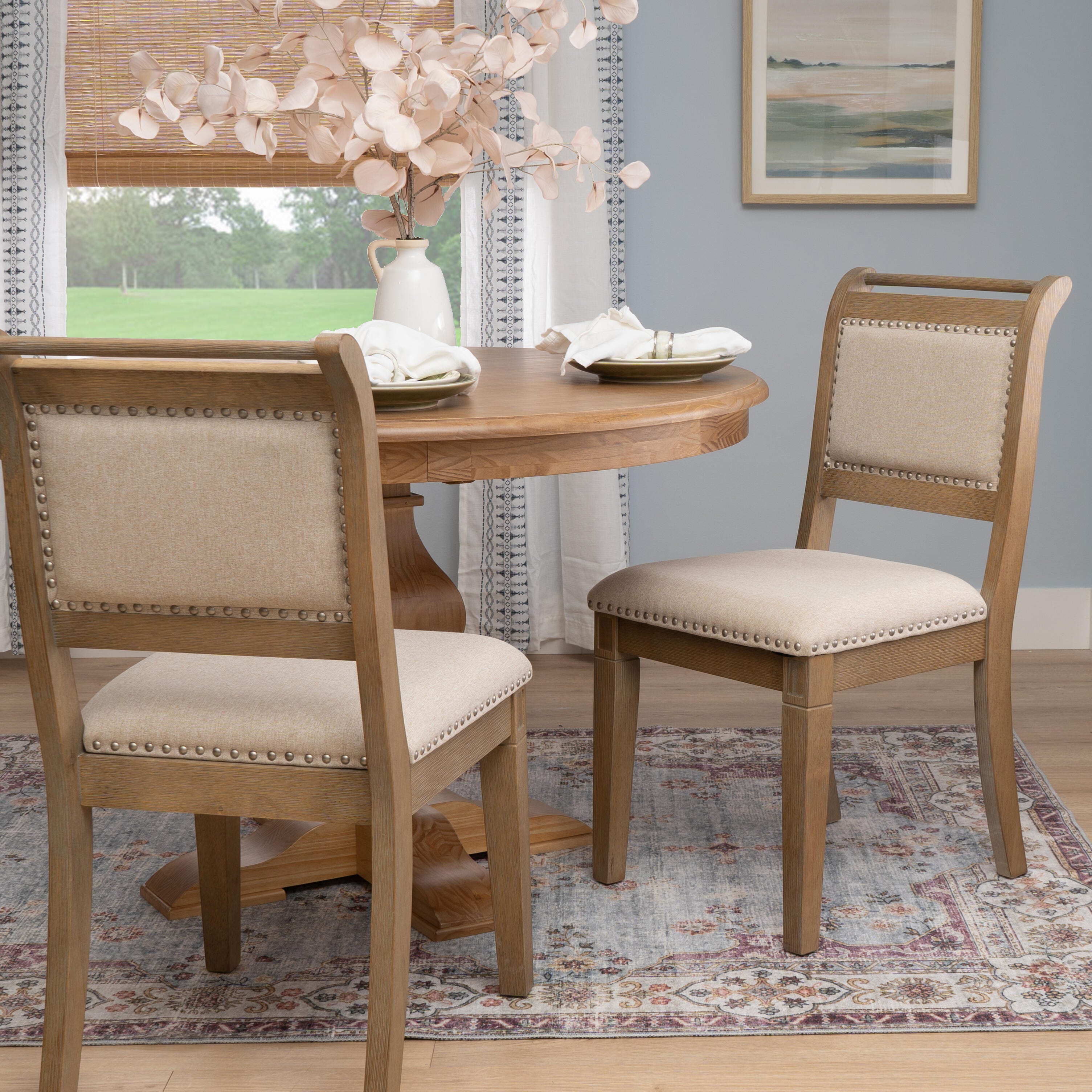 Click here for Linon Meri Dining Chair  Natural prices