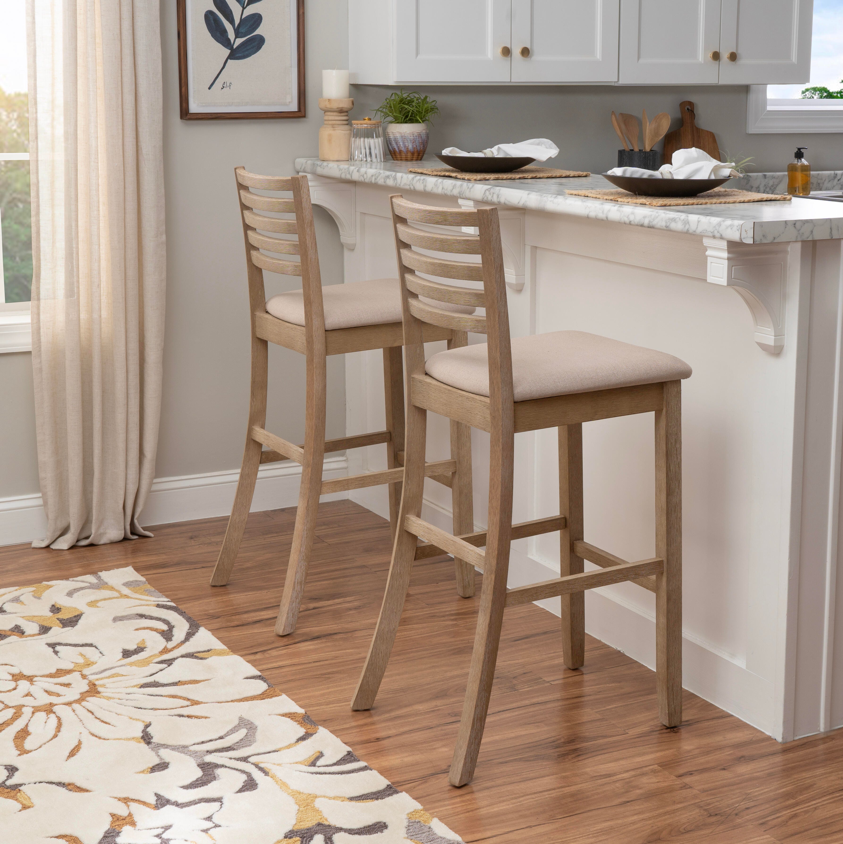 Click here for Linon Bar Stool  Natural prices