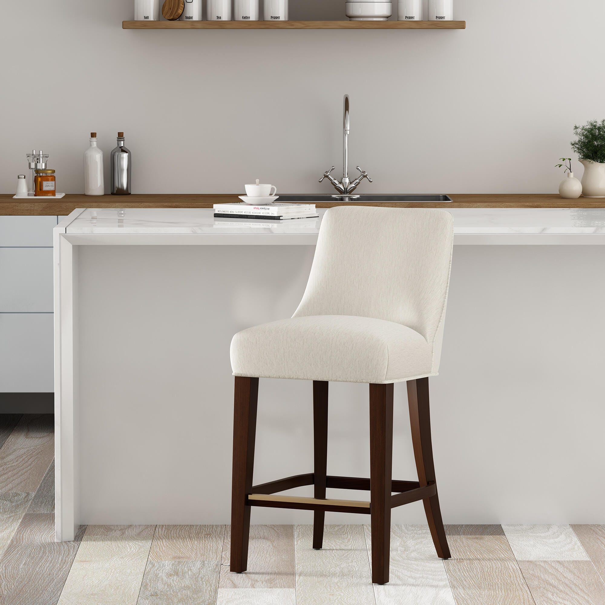 Click here for Manhattan Comfort Beever Counter Height Bar Stool... prices