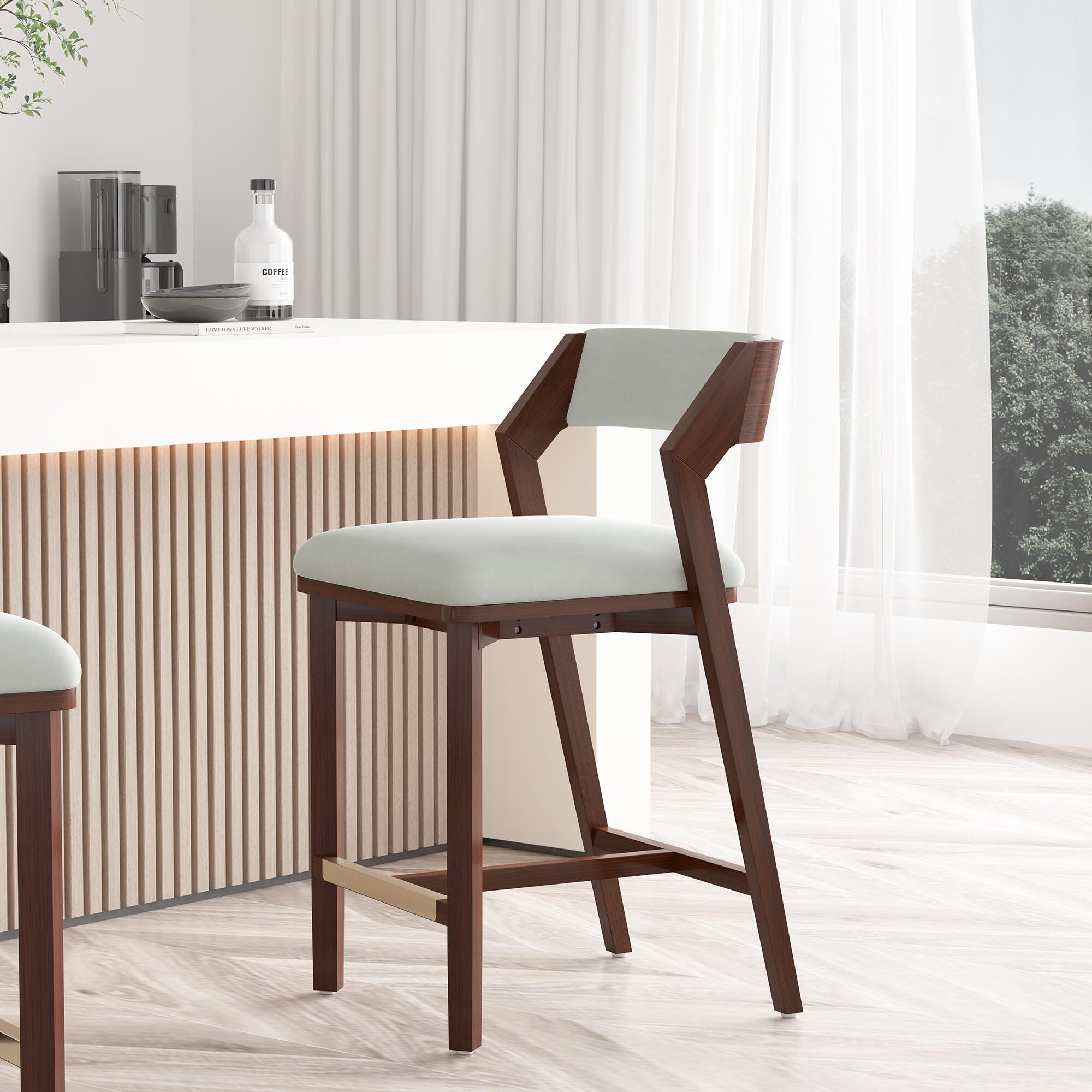 Click here for Manhattan Comfort Patricia Counter Height Bar Stoo... prices