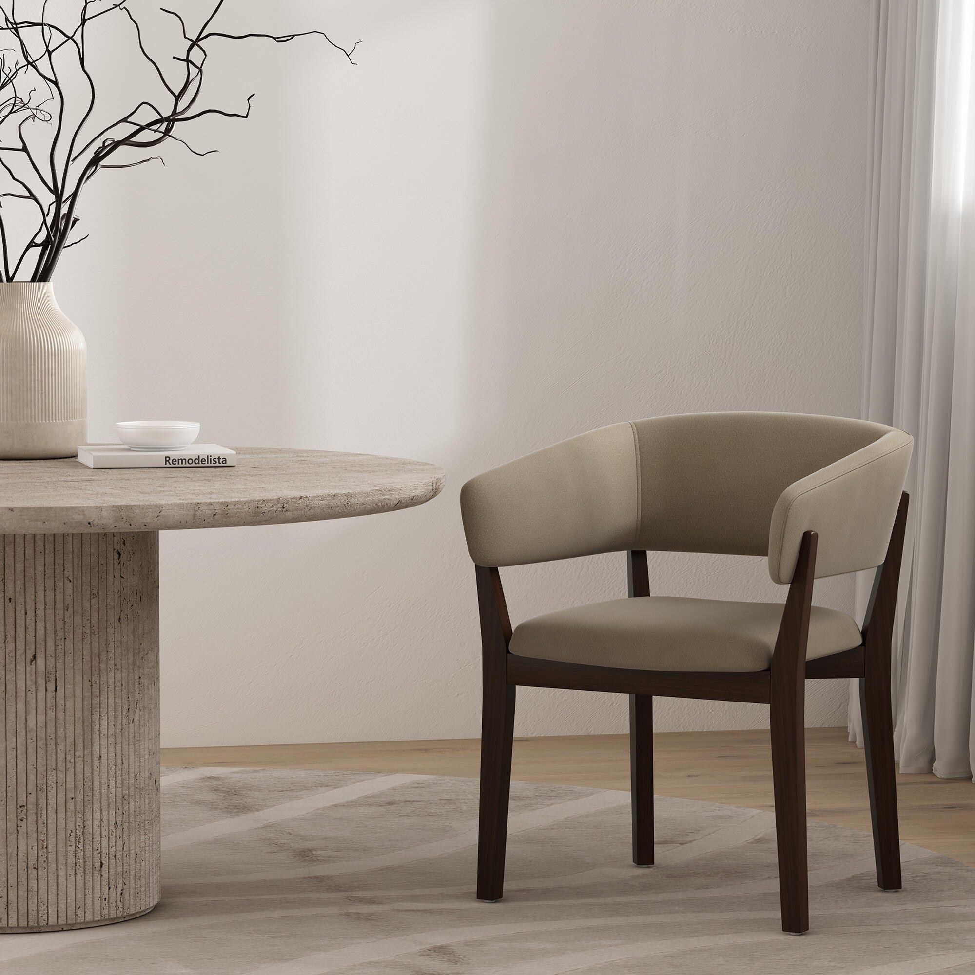 Click here for Manhattan Comfort Blake Dining Chair  Beige prices