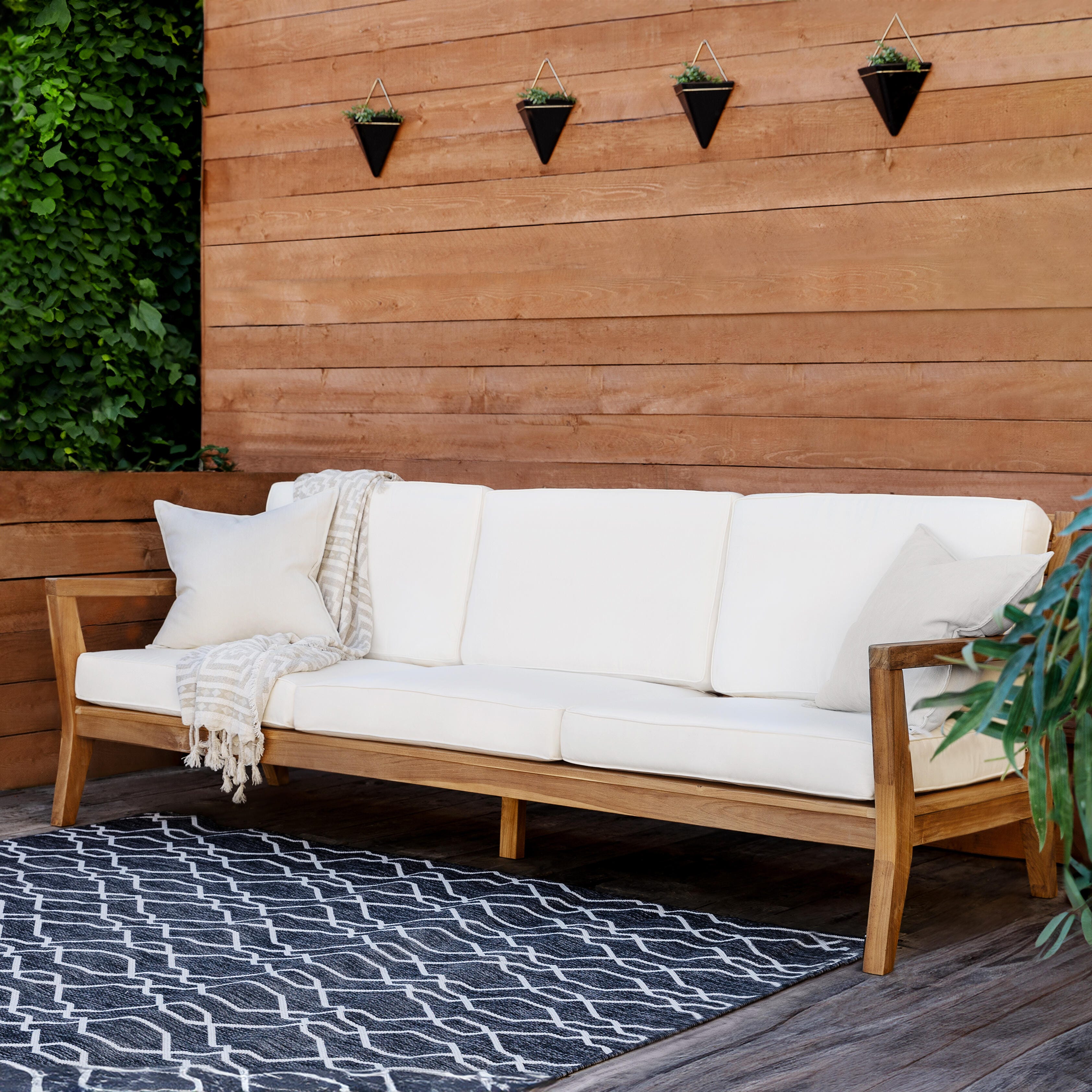 Click here for Linon Cary Outdoor Sofa  Natural prices