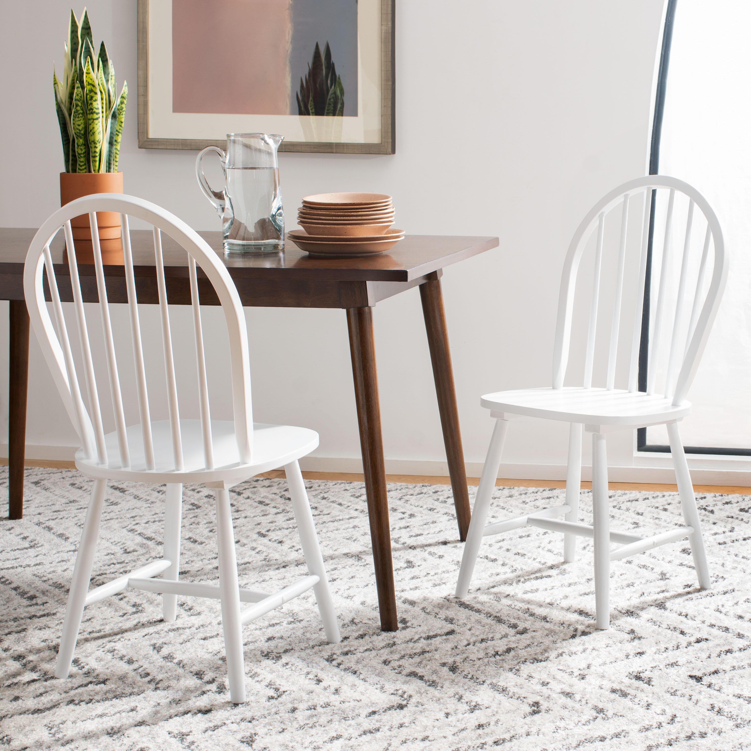 Click here for Safavieh Camden Dining Chair (Set of 2)  White prices
