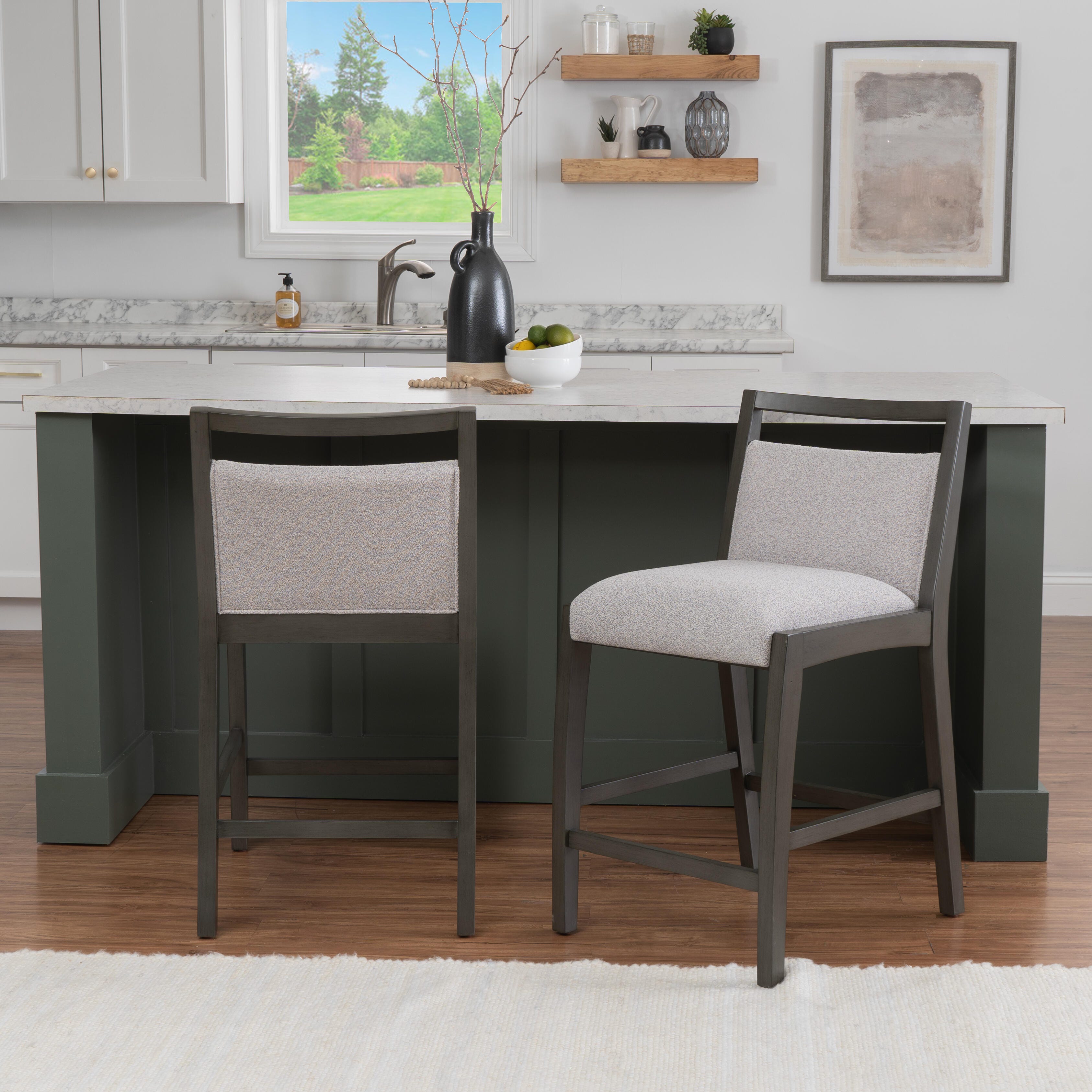 Click here for Linon Savie Counter Height Barstool  Gray prices