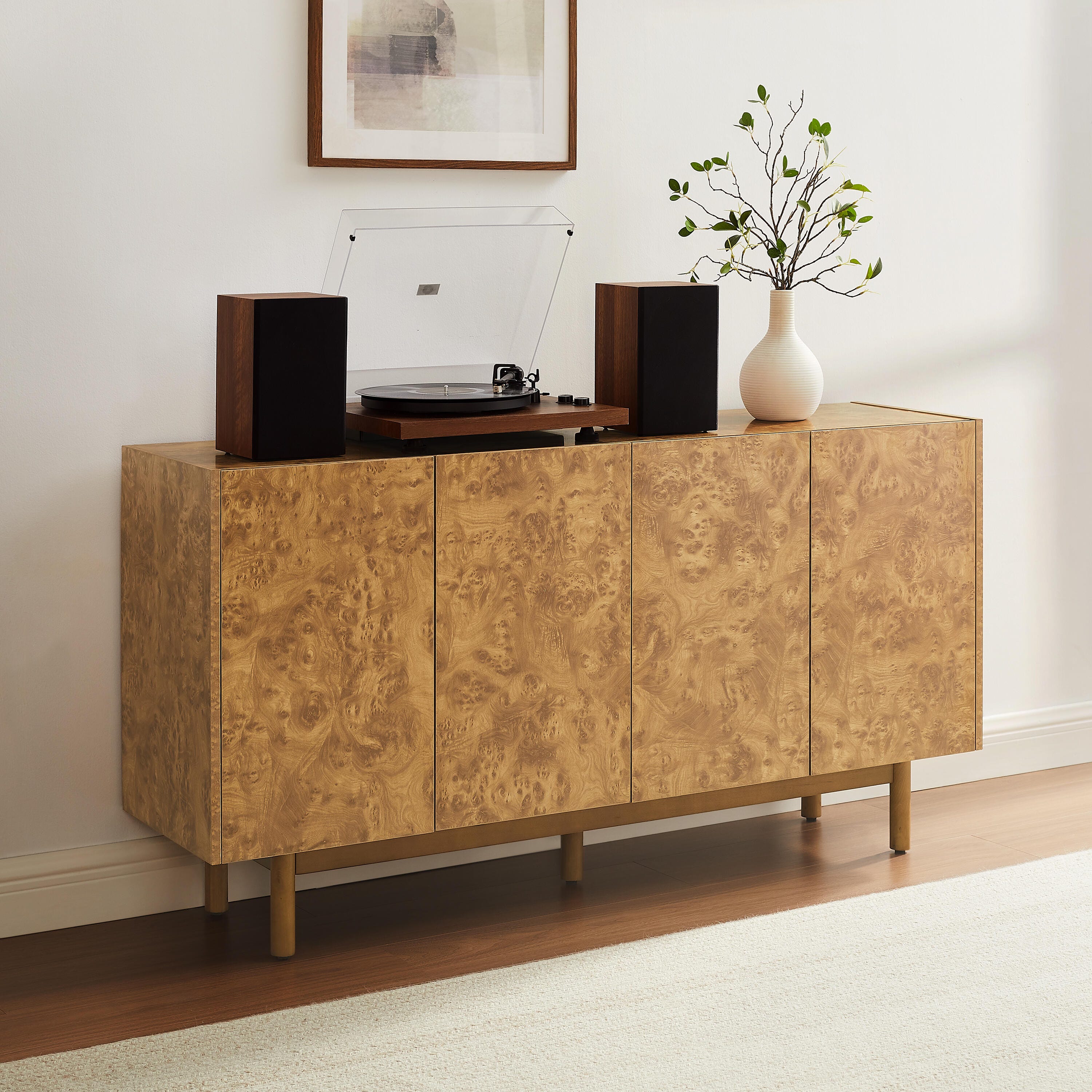 Click here for Crosley Furniture Levi Sideboard  Maple prices