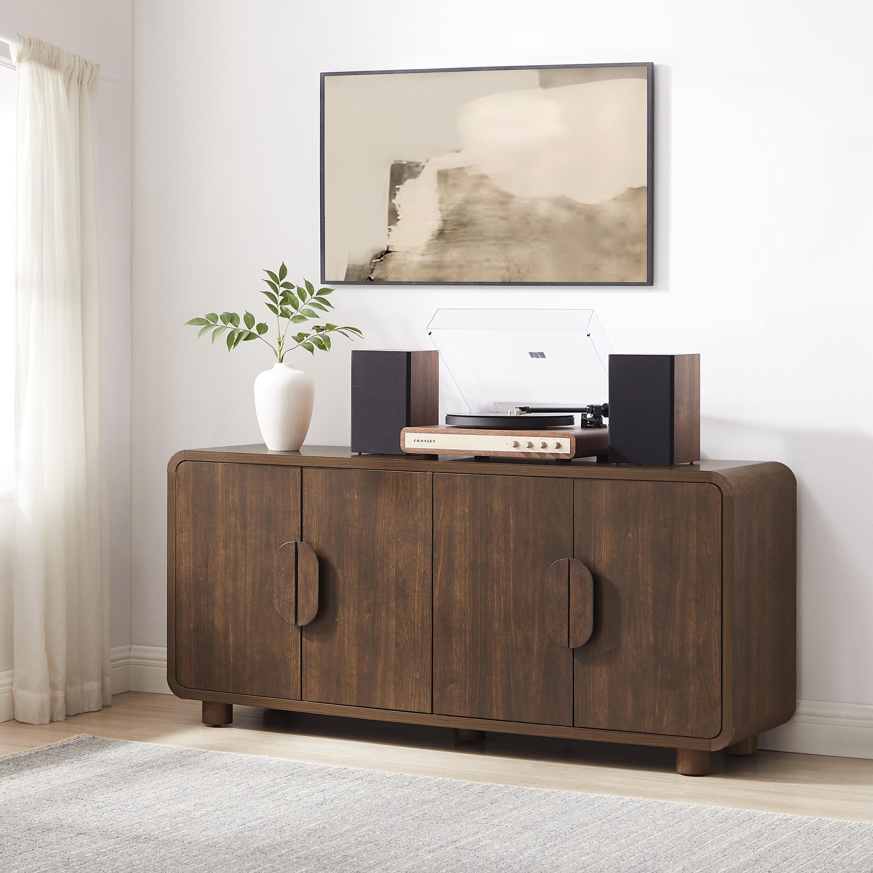 Click here for Crosley Furniture Millie Sideboard  Brown prices