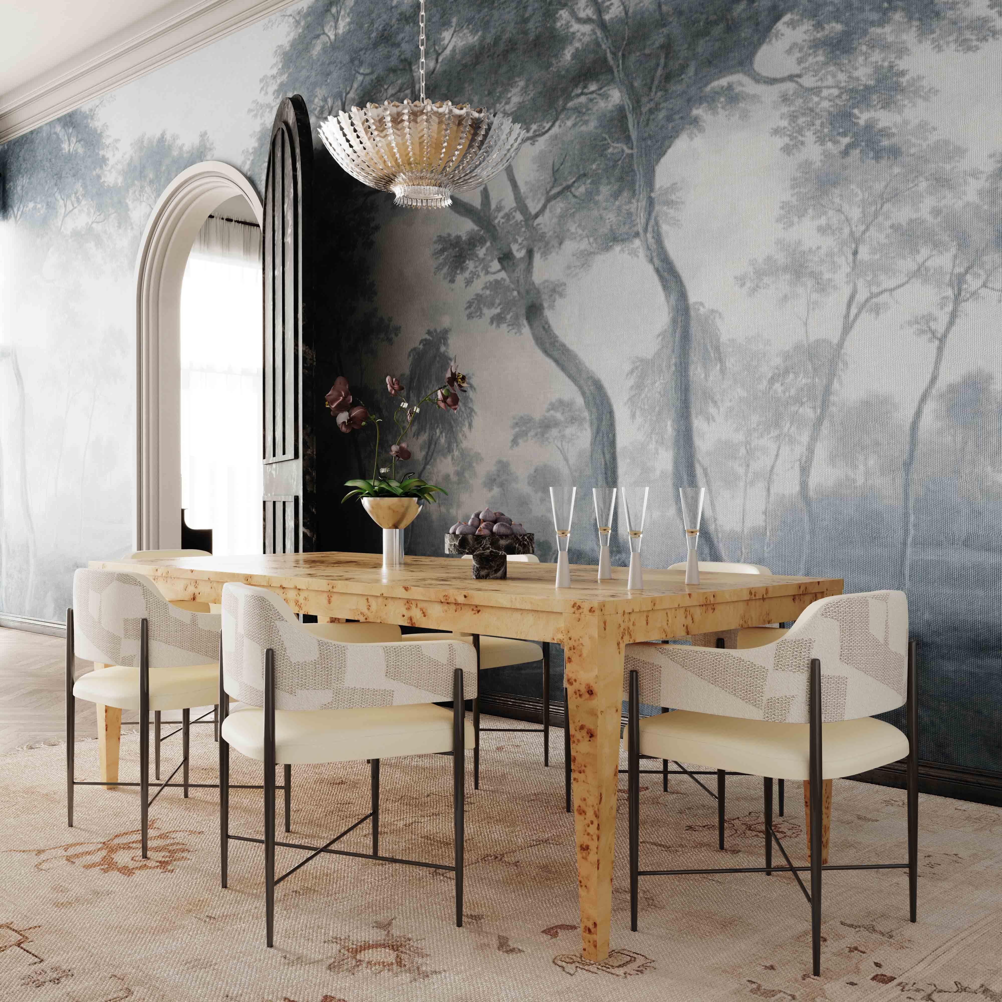 Click here for TOV Furniture Sezanne Solid Dining Chair  Cream prices