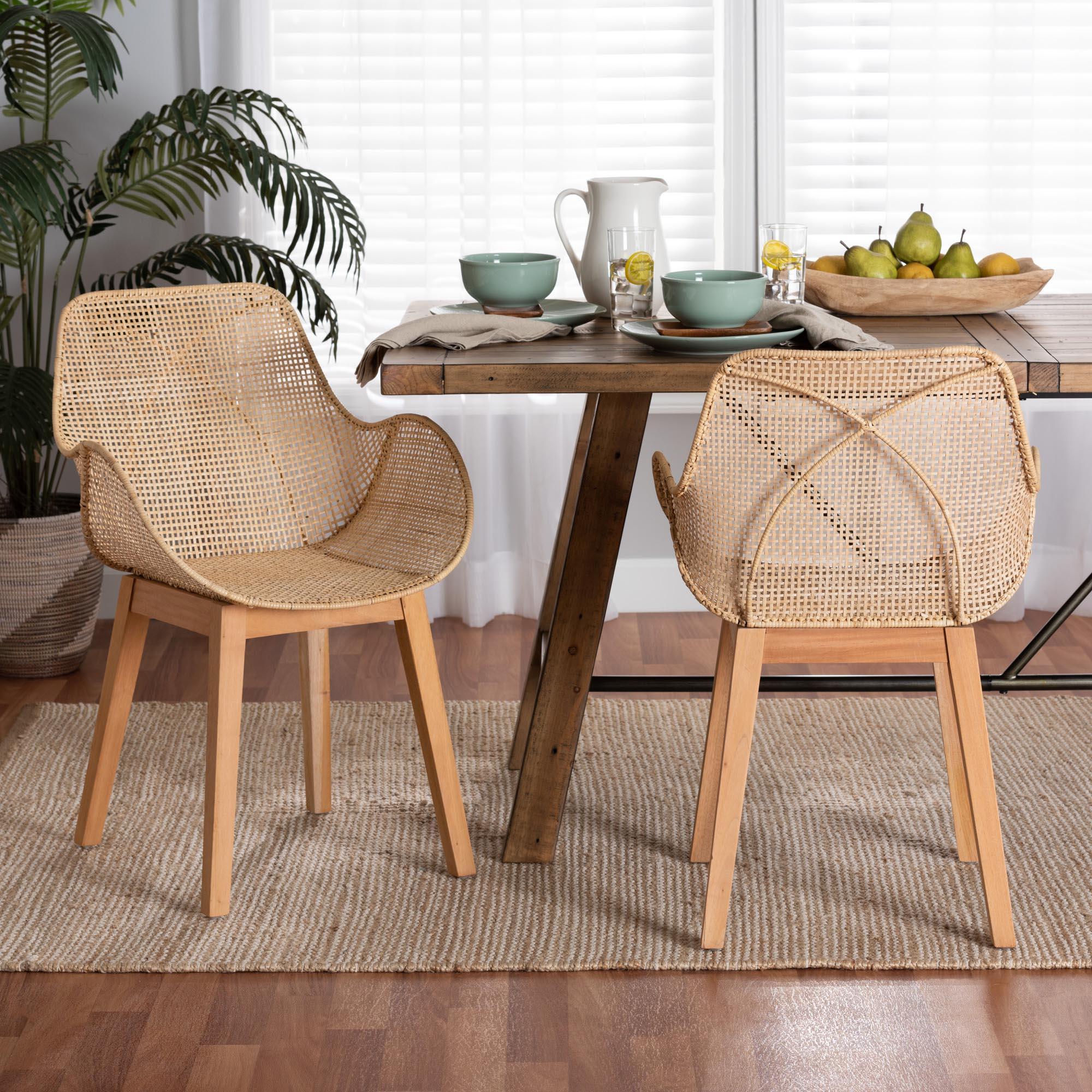 Click here for Bali & Pari Ballerina Cozy Backrest Dining Chair (... prices