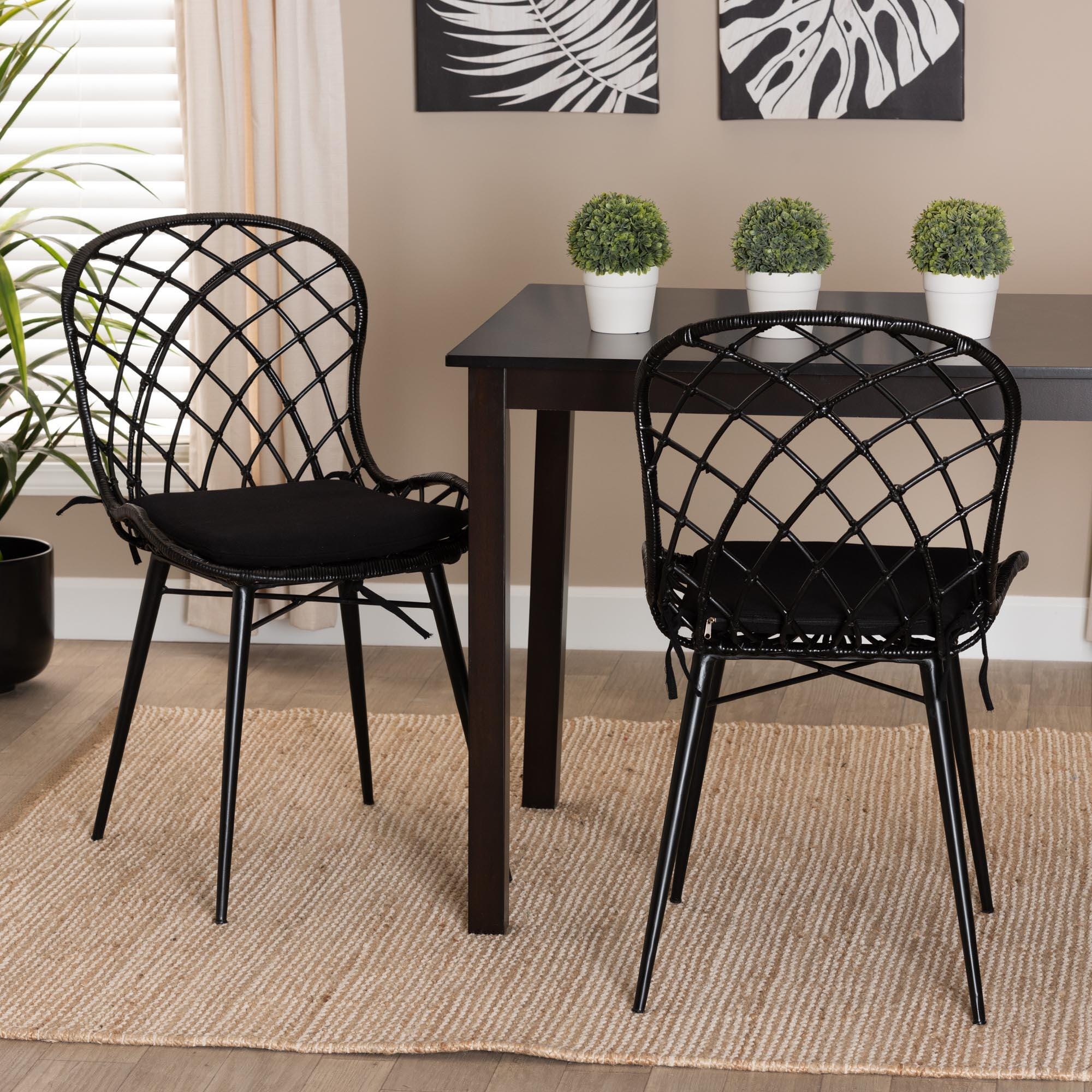 Click here for Bali & Pari Sabelle Solid Dining Chair (Set of 2)... prices