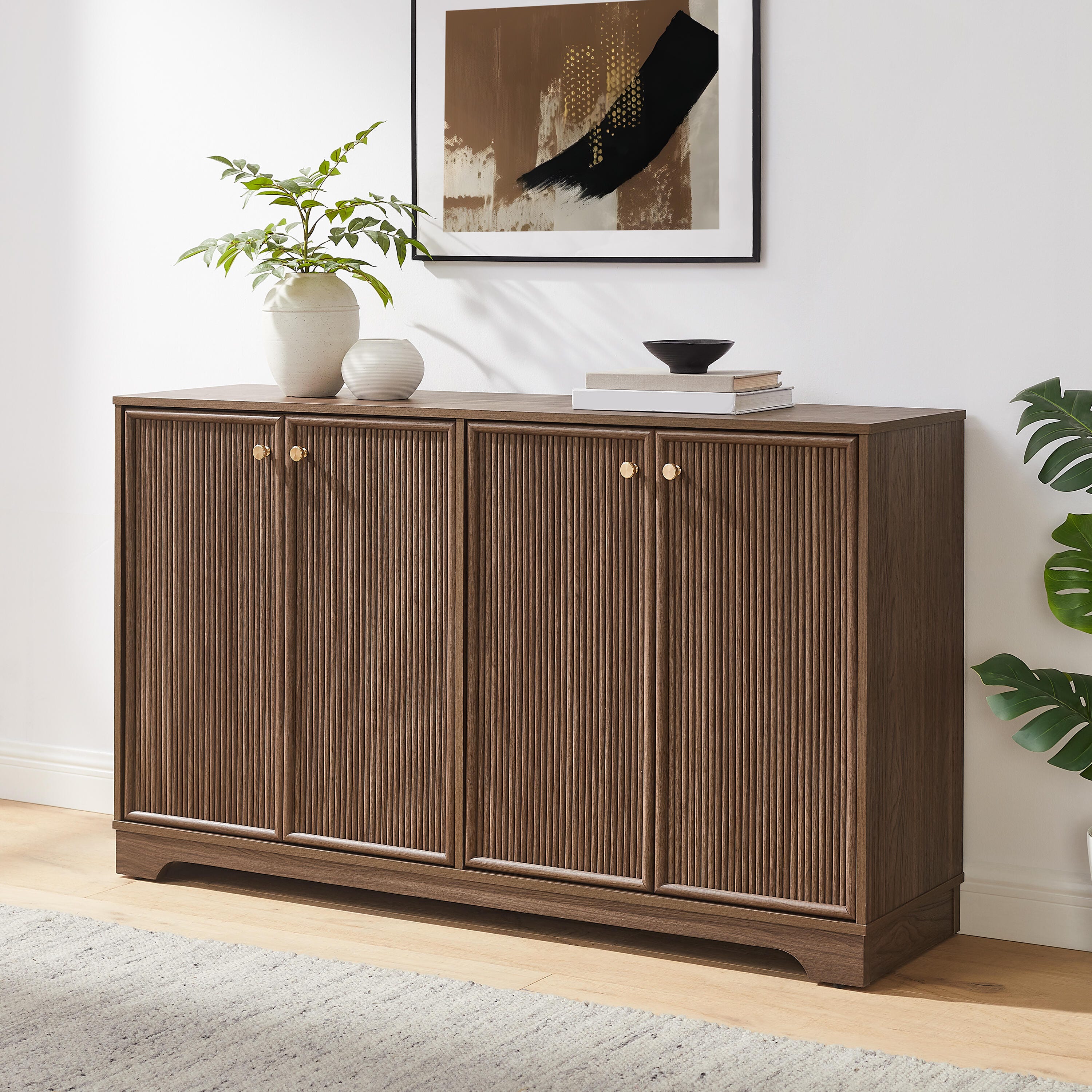 Click here for Crosley Furniture Naomi Sideboard  Walnut prices