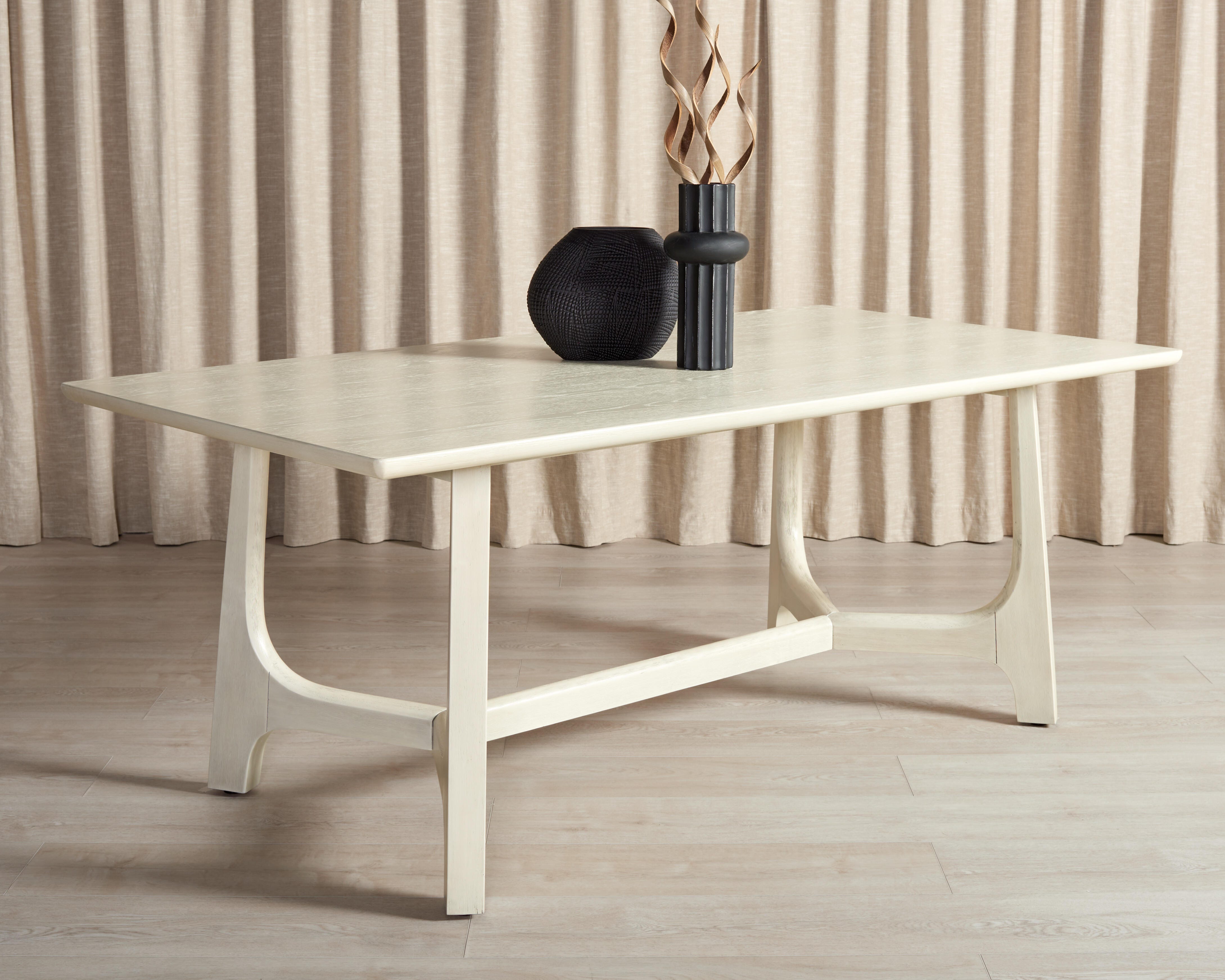 Click here for Safavieh Adelee Dining Table  White Washed prices