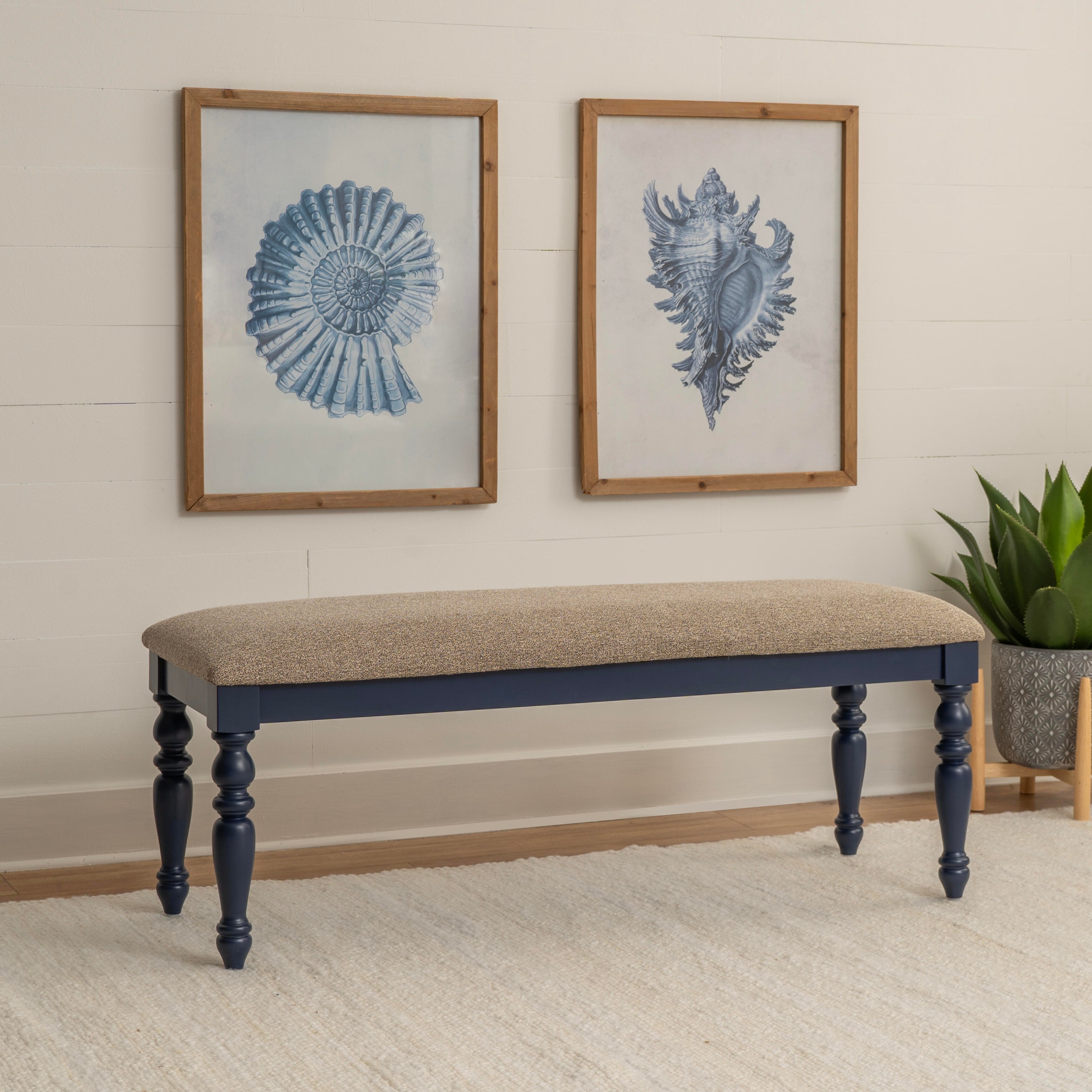 Click here for Linon 17 Dining Bench  Navy prices