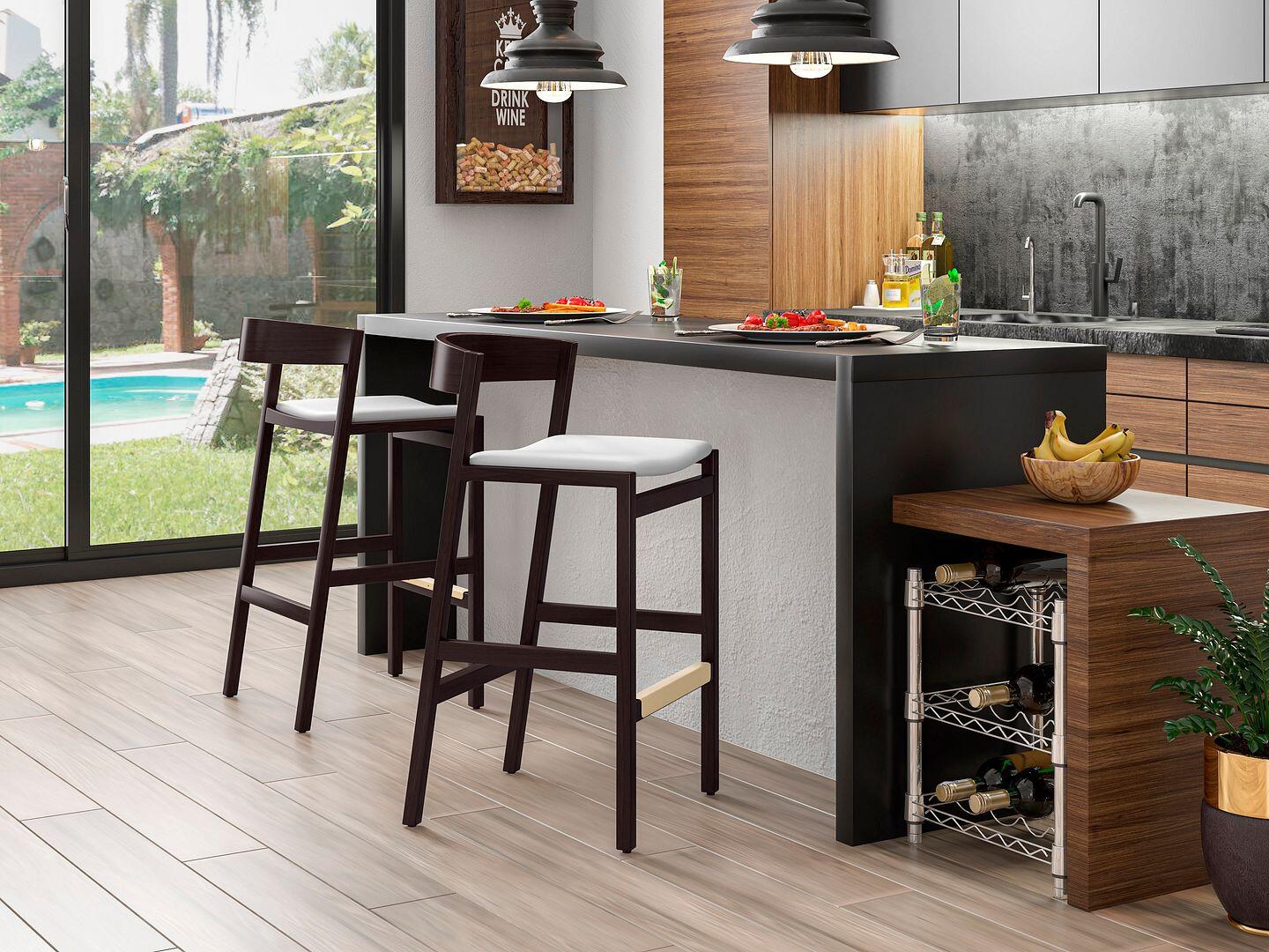 Click here for Manhattan Comfort Klismos Counter Height Bar Stool... prices