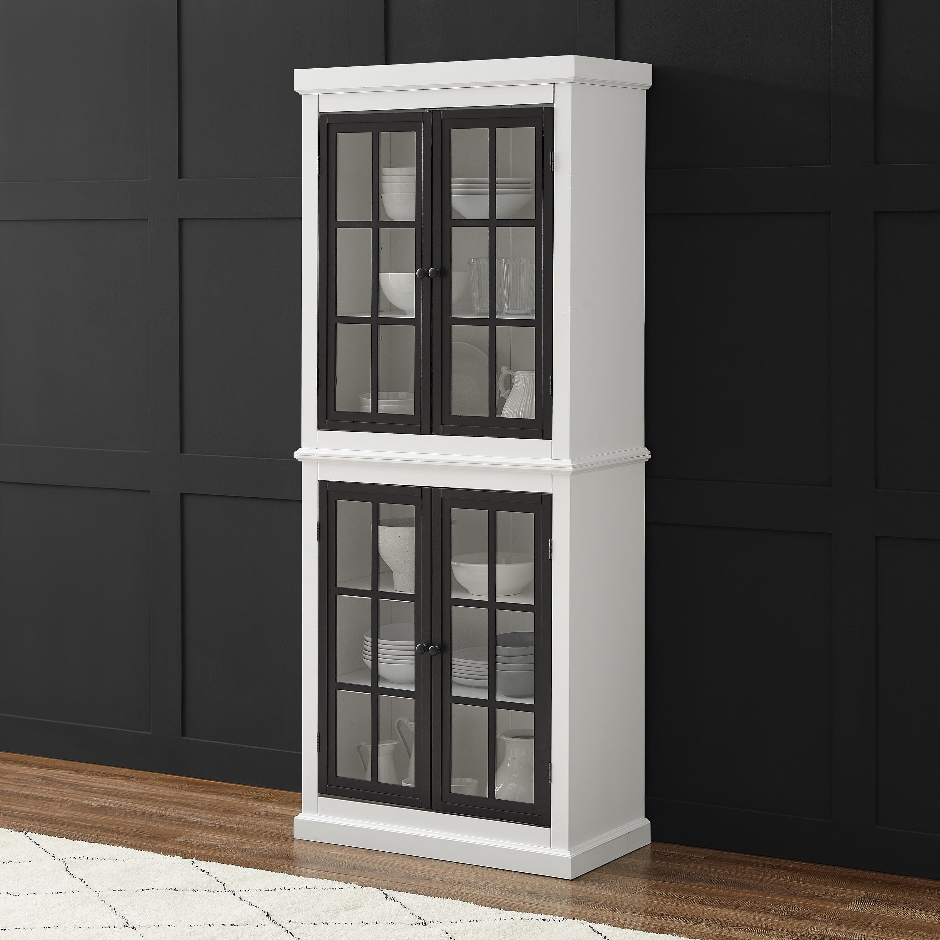 Click here for Cecily Tall Storage Pantry  White prices