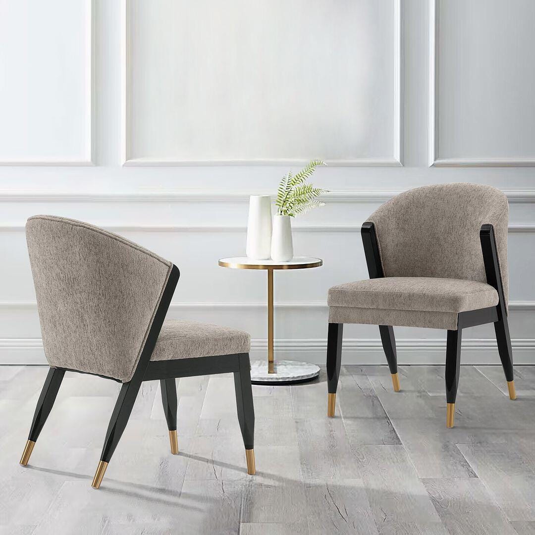 Click here for Ola Dining Chair (Set of 2)  Stone prices