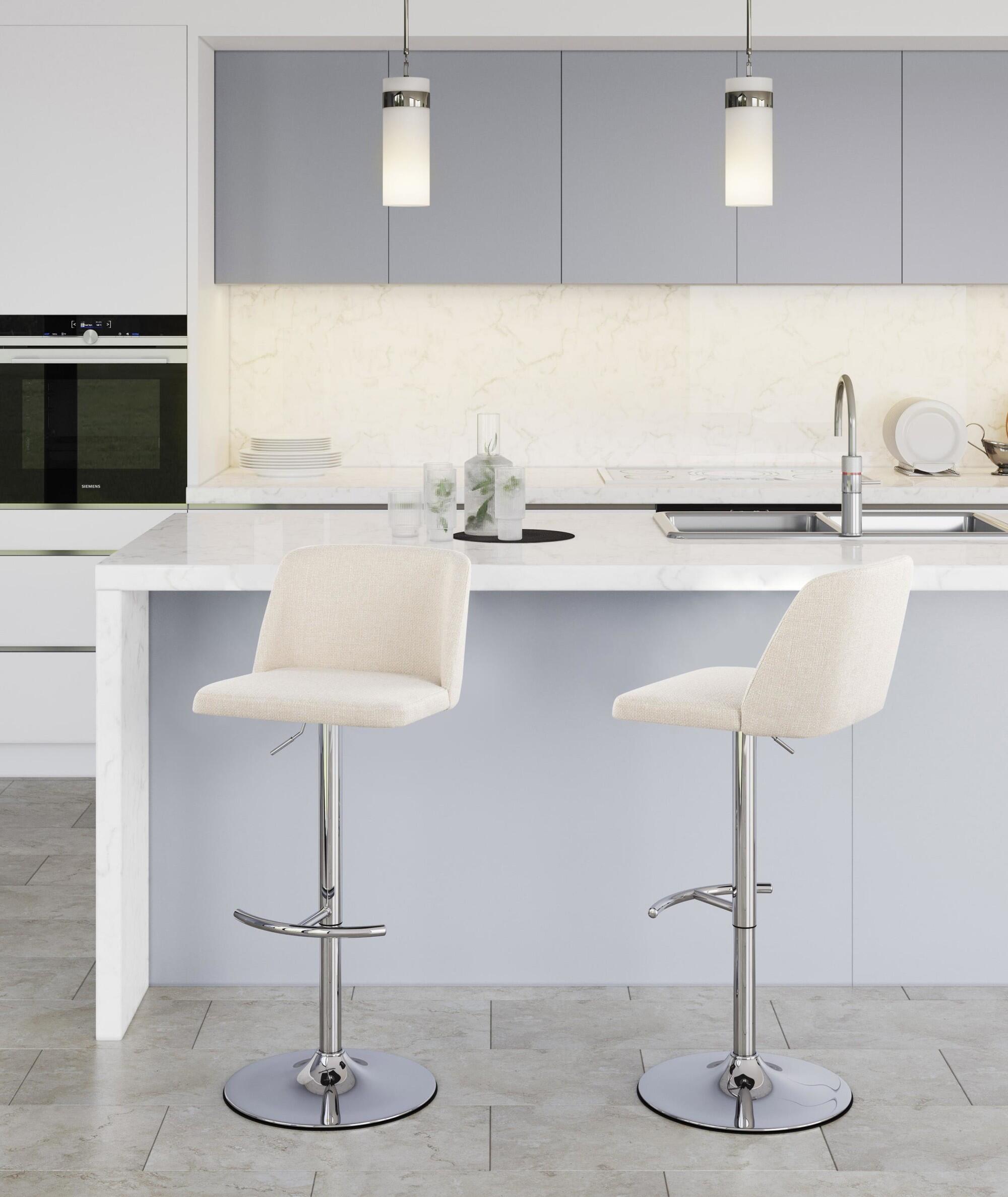 Click here for LumiSource Toriano Adjustable Barstool (Set of 2)... prices