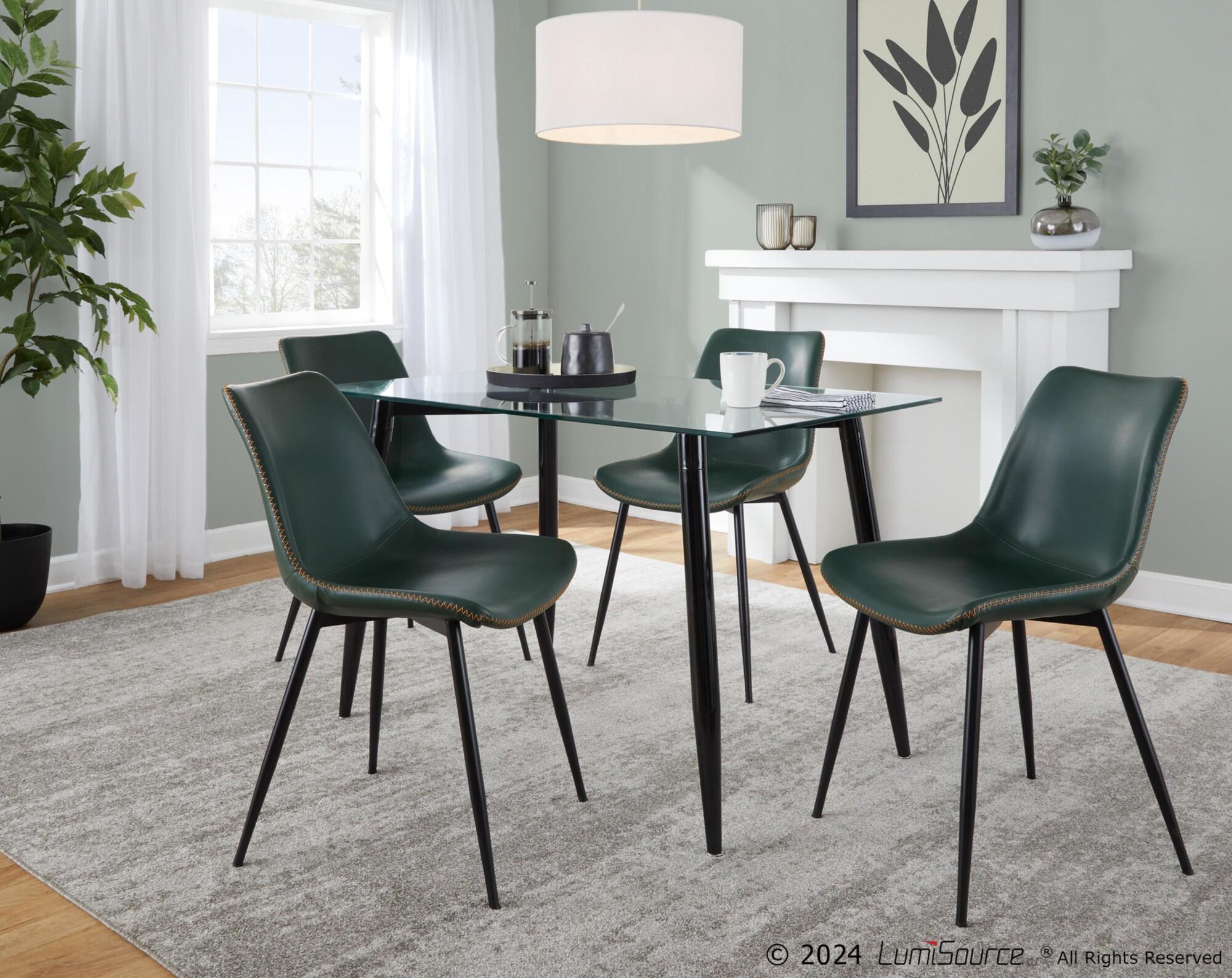 Click here for LumiSource Clara Durango Dining Table and 4 Chairs... prices