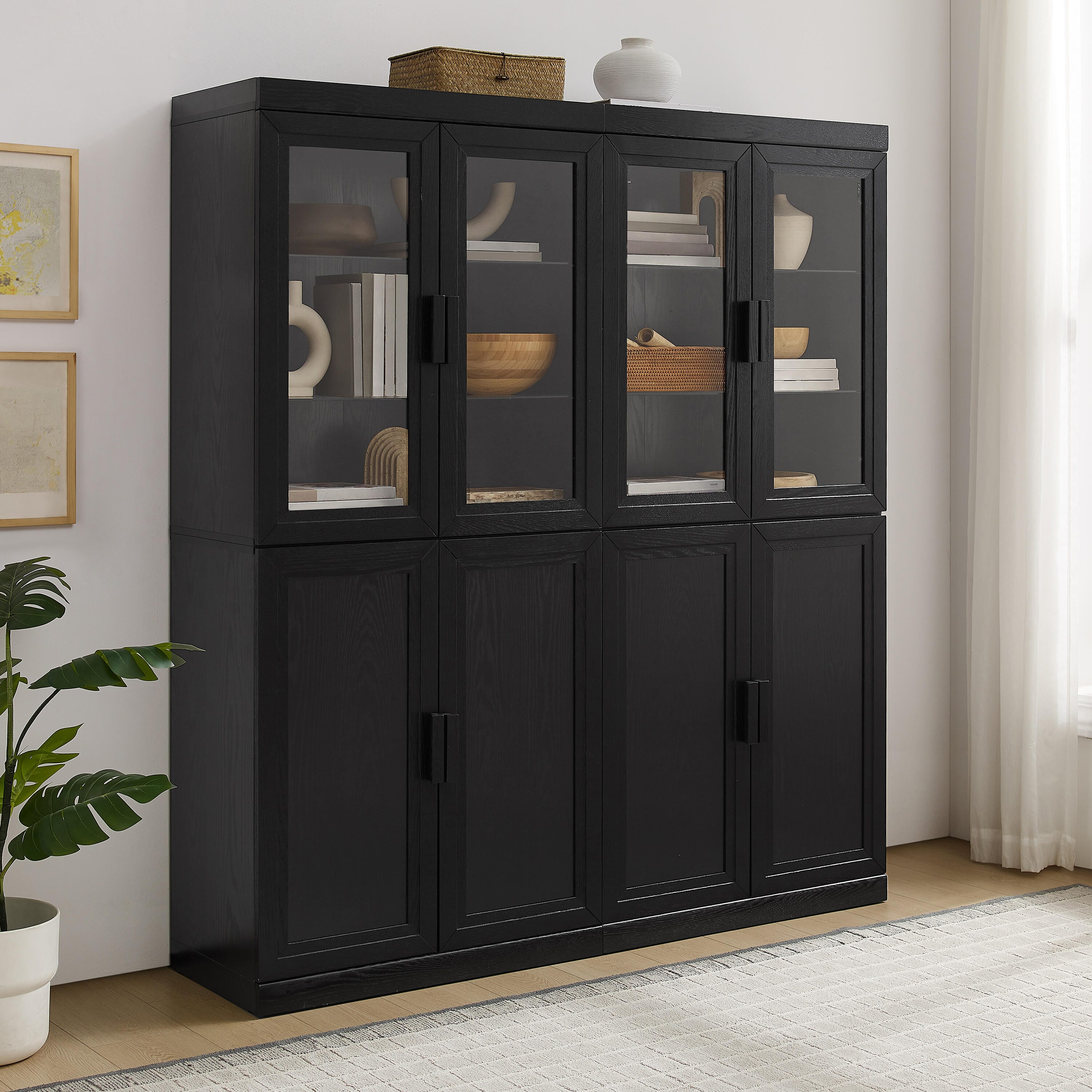 Click here for Crosley Furniture Essen Pantry Storage Cabinet Set... prices