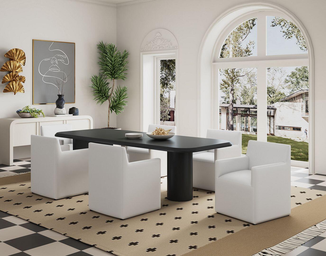 Click here for Manhattan Comfort Anna Upholstered Dining Armchair... prices