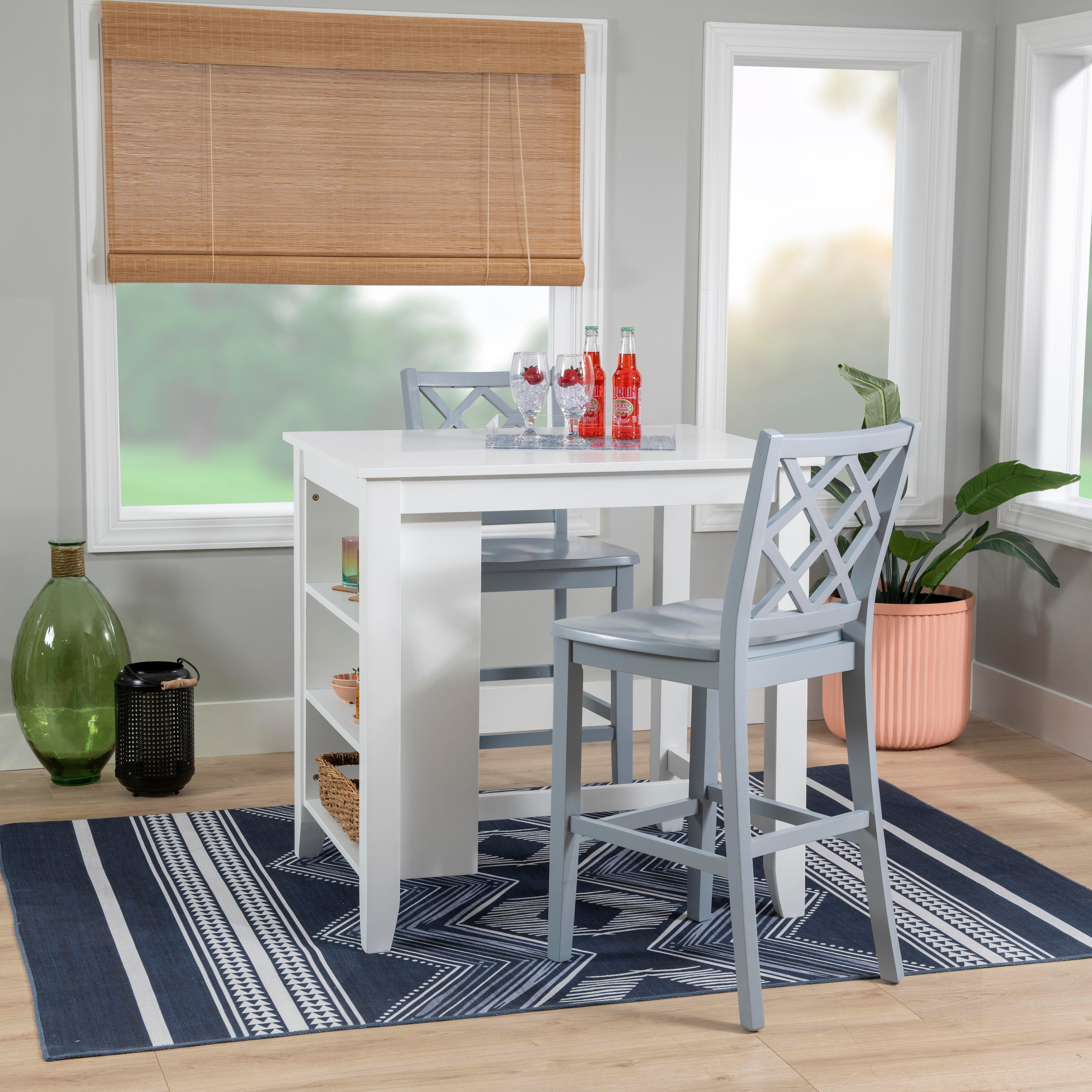 Click here for Linon Kolt Counter Height Dining Table and 2 Barst... prices