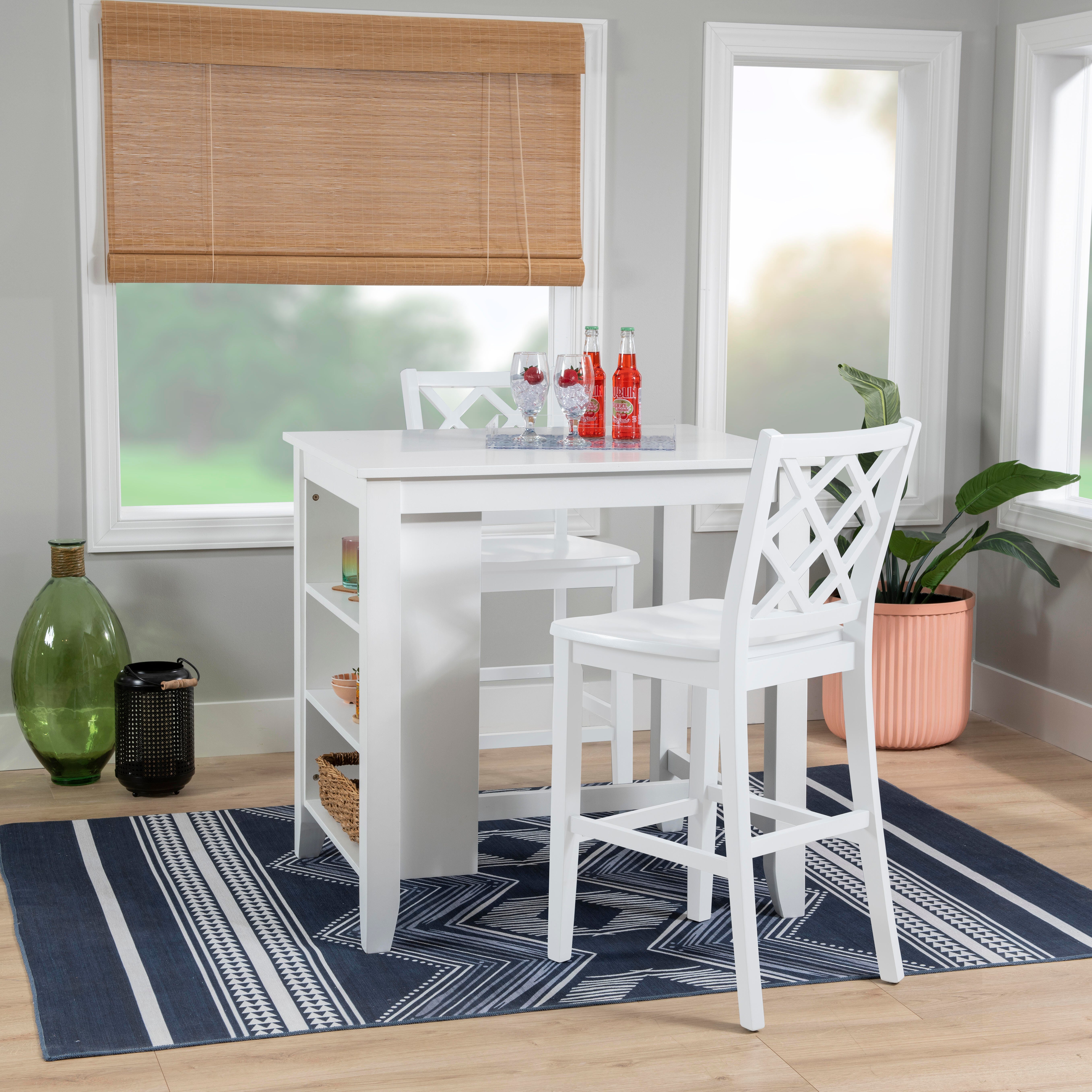 Click here for Linon Kolt Counter Height Dining Table and 2 Barst... prices