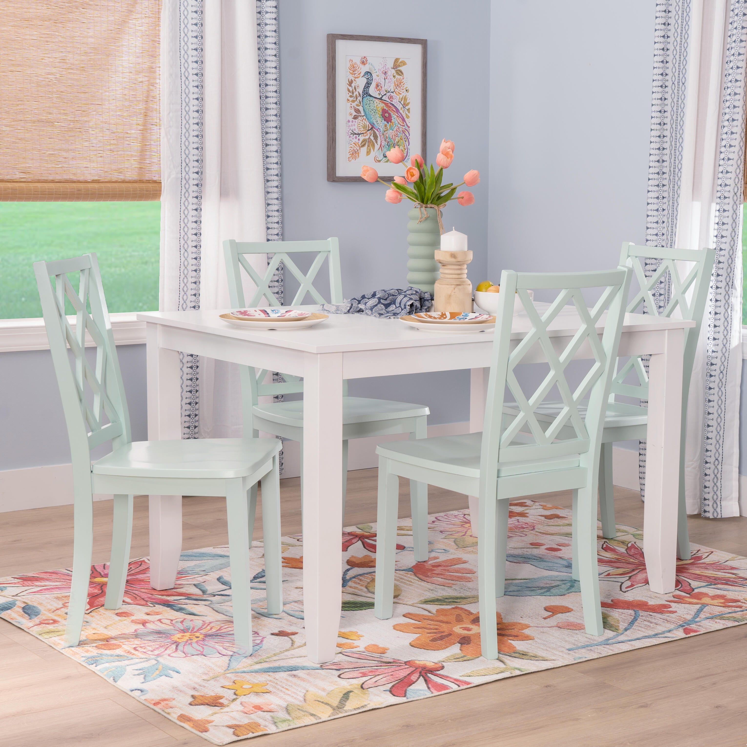 Click here for Linon Kolt Rectangular Dining Table and 4 Chairs... prices