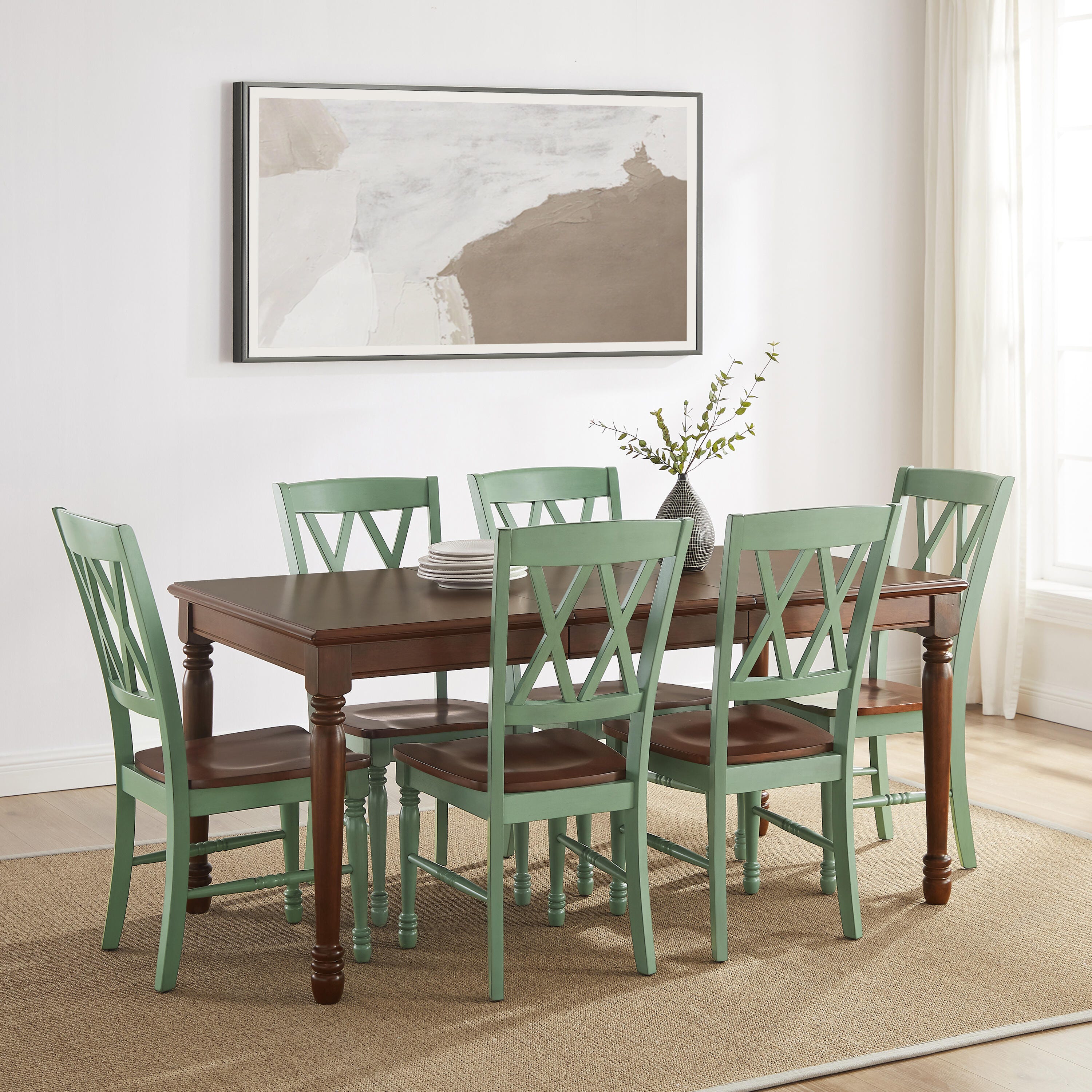 Click here for Crosley Furniture Shelby Dining Table and 6 Chairs... prices