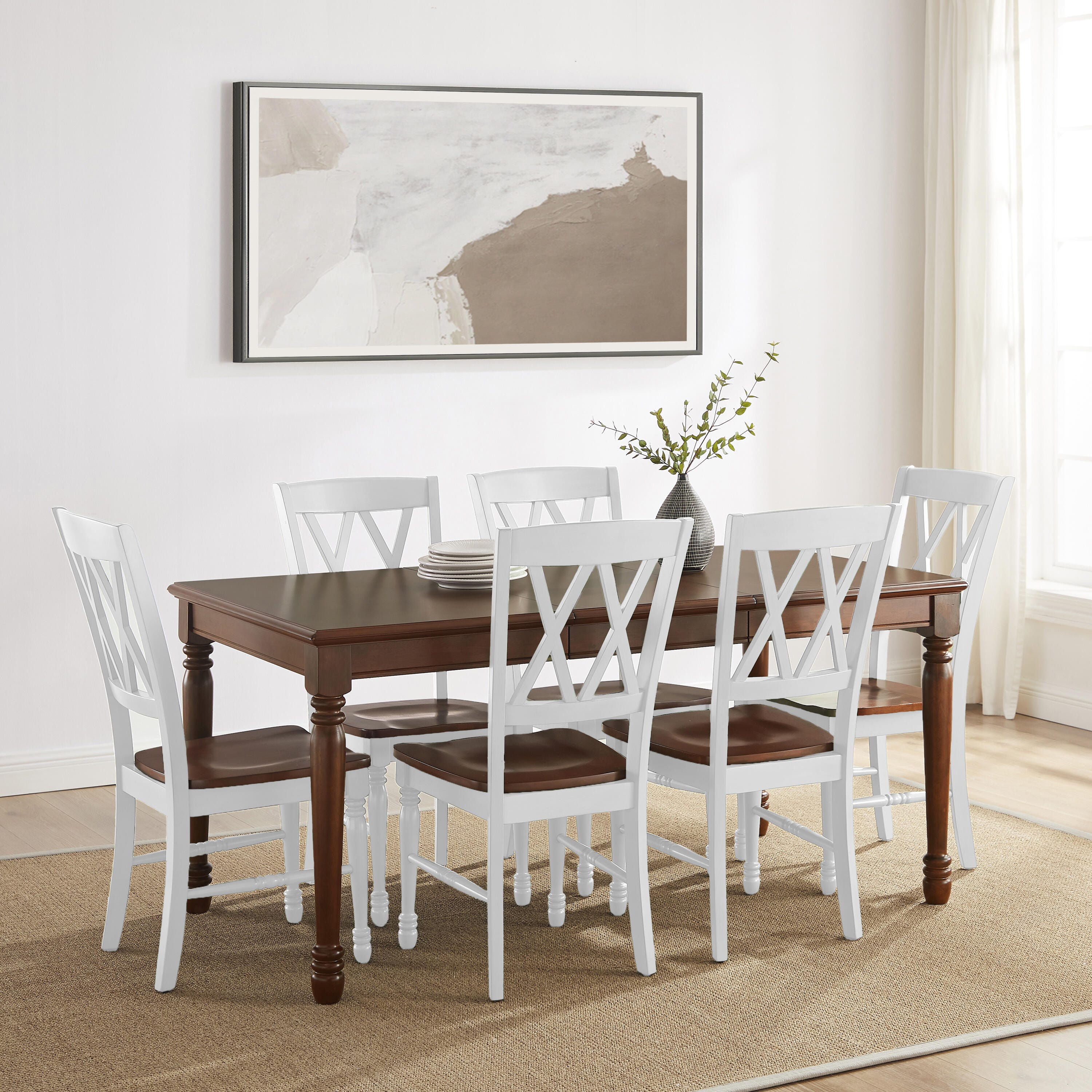Click here for Crosley Furniture Shelby Dining Table and 6 Chairs... prices
