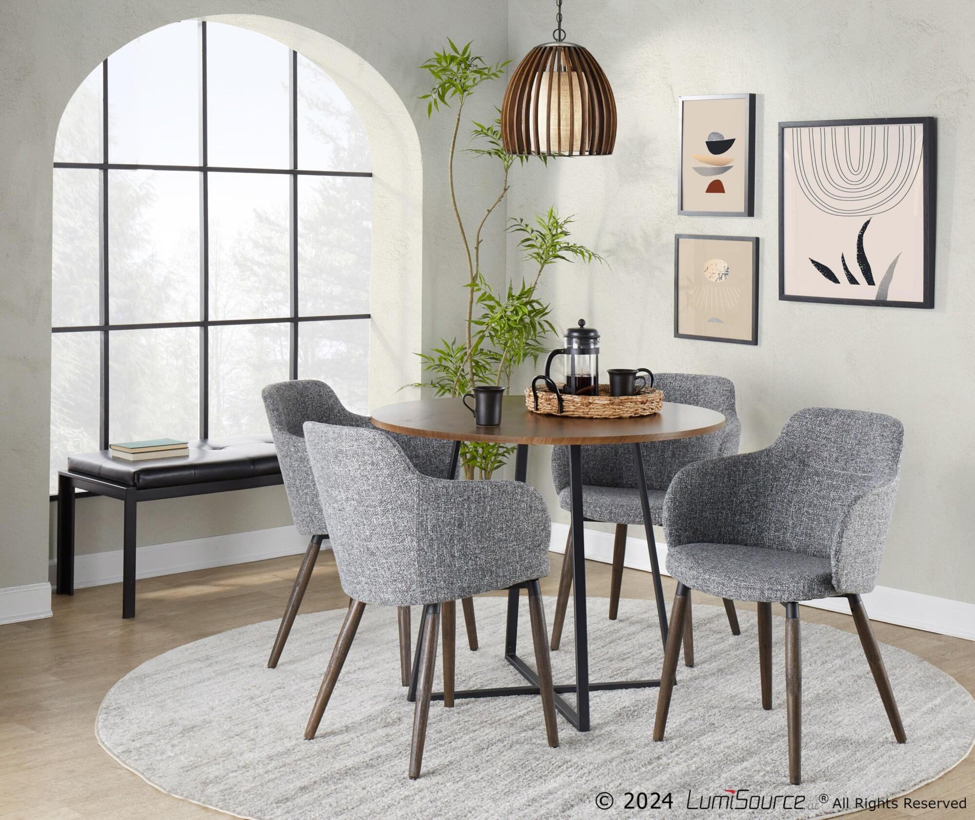 Click here for LumiSource Boyne Dining Chair (Set of 2)  Gray prices