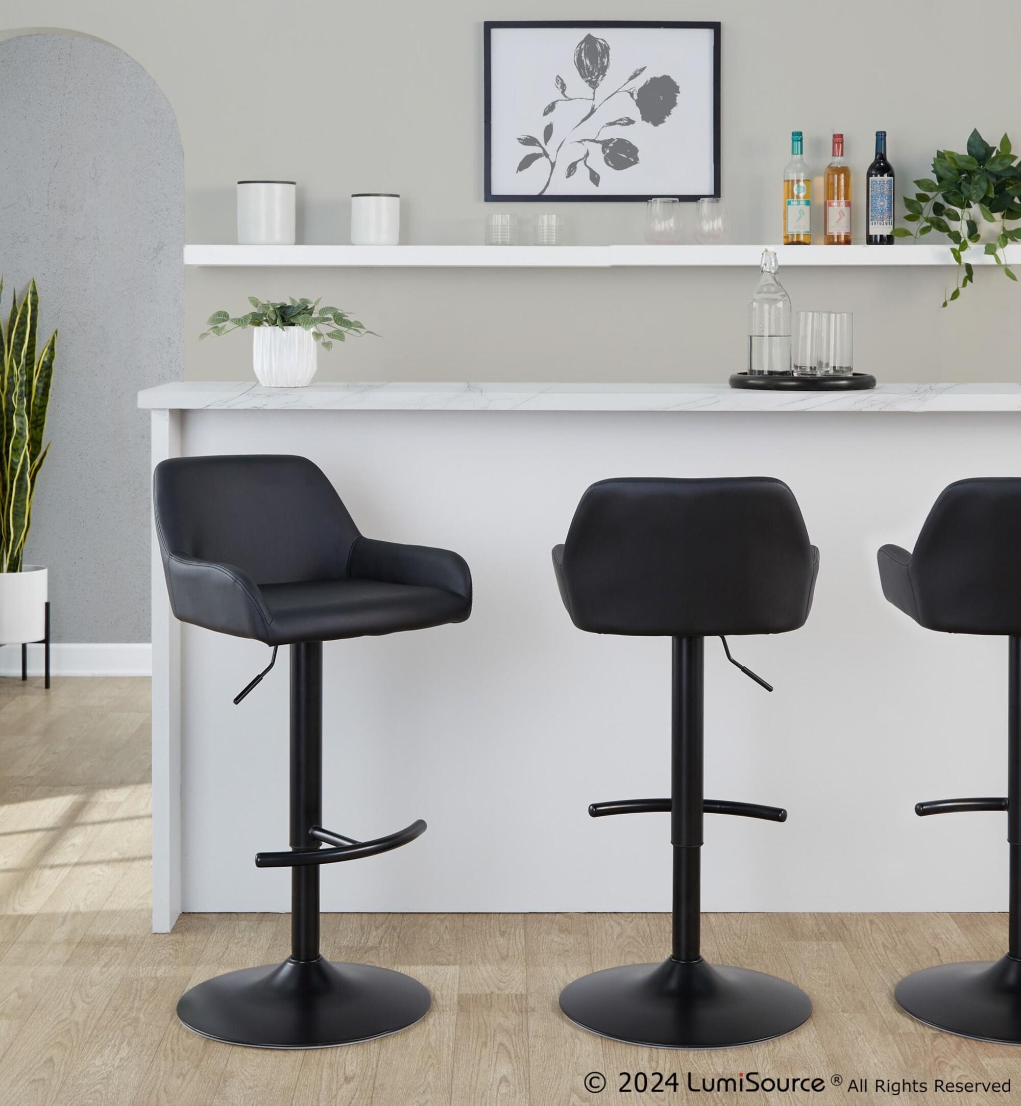 Click here for LumiSource Daniella Bar Height Bar Stool (Set of 2... prices