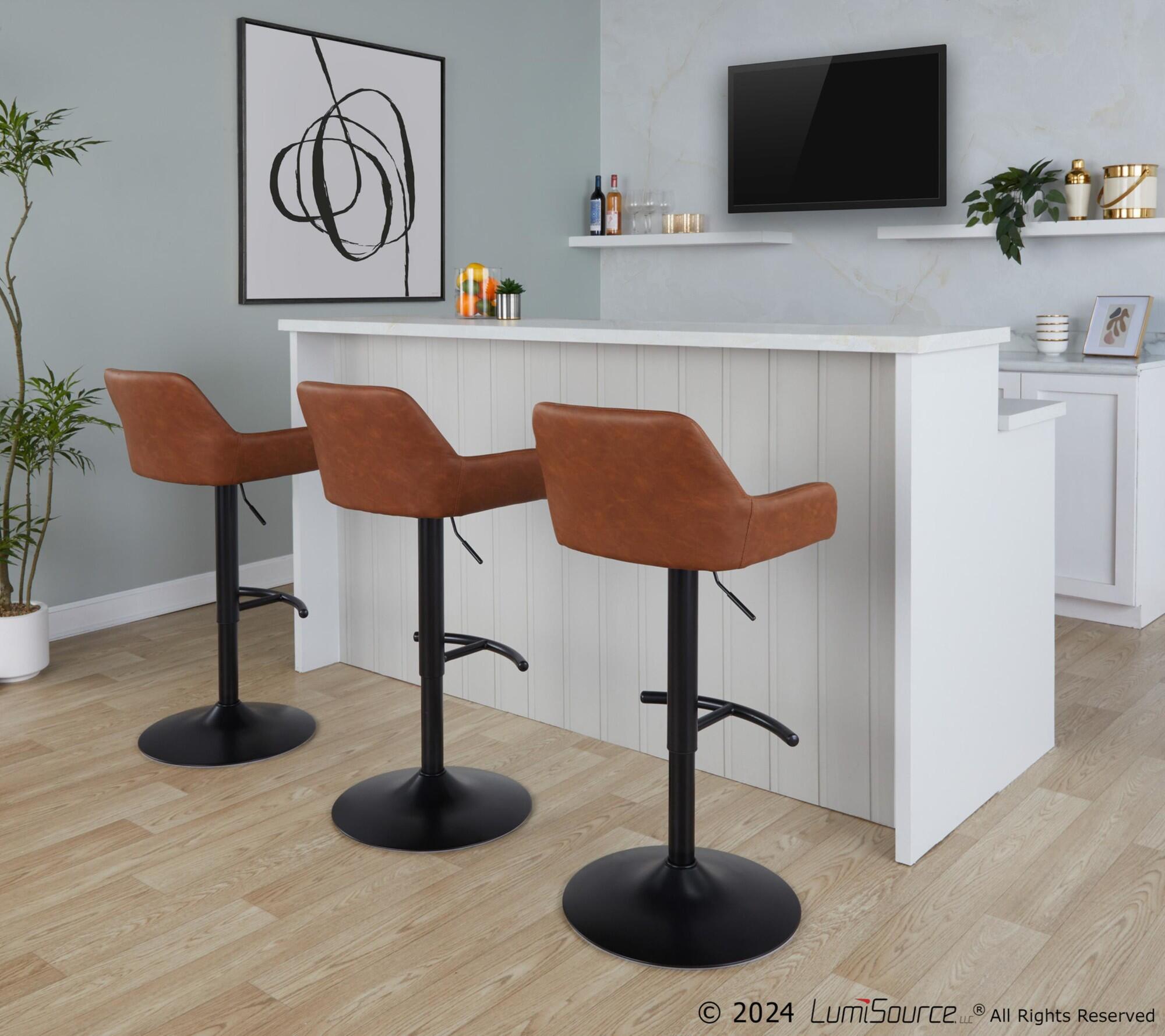 Click here for LumiSource Daniella Bar Height Bar Stool (Set of 2... prices