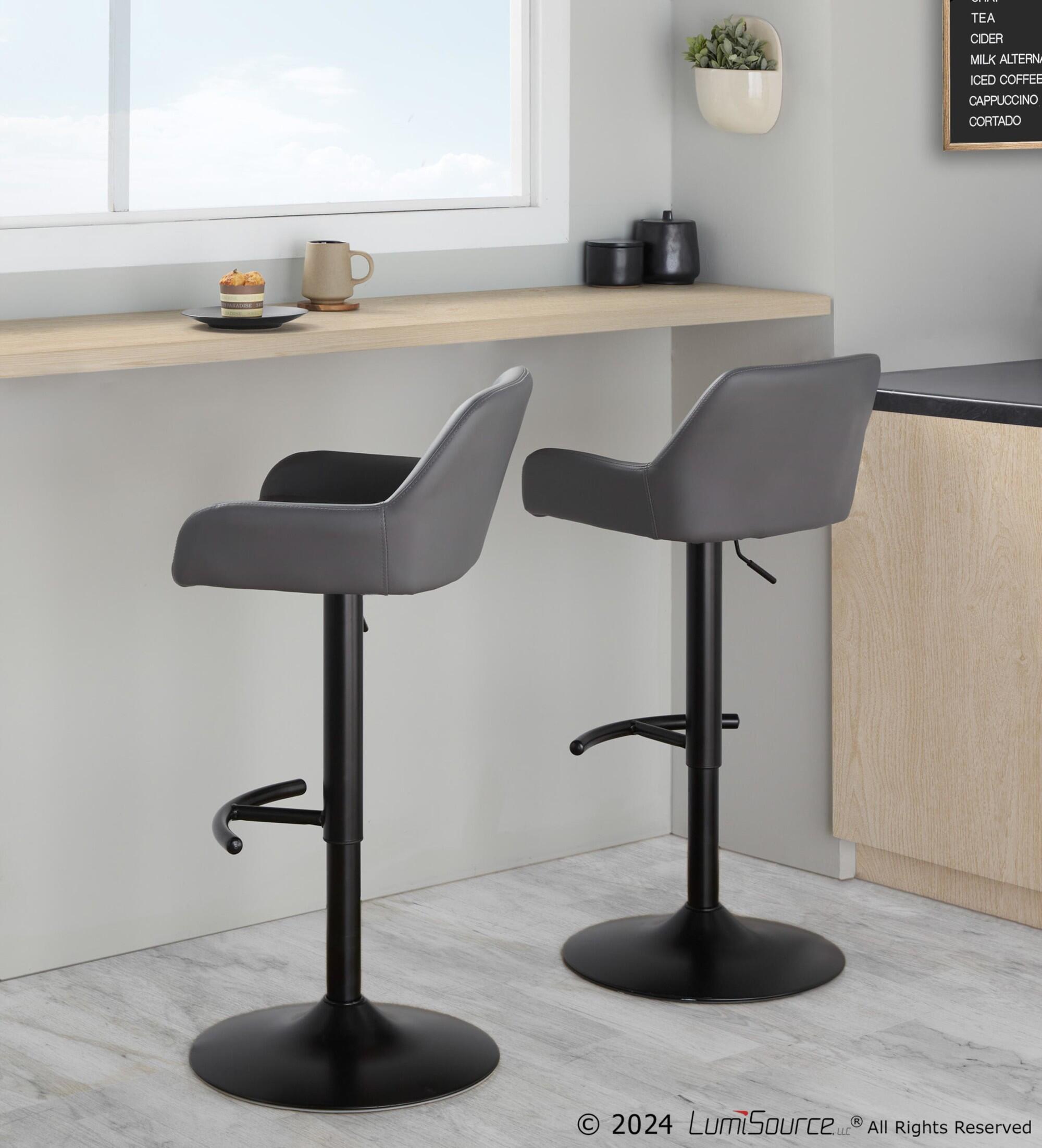Click here for LumiSource Daniella Bar Height Bar Stool (Set of 2... prices