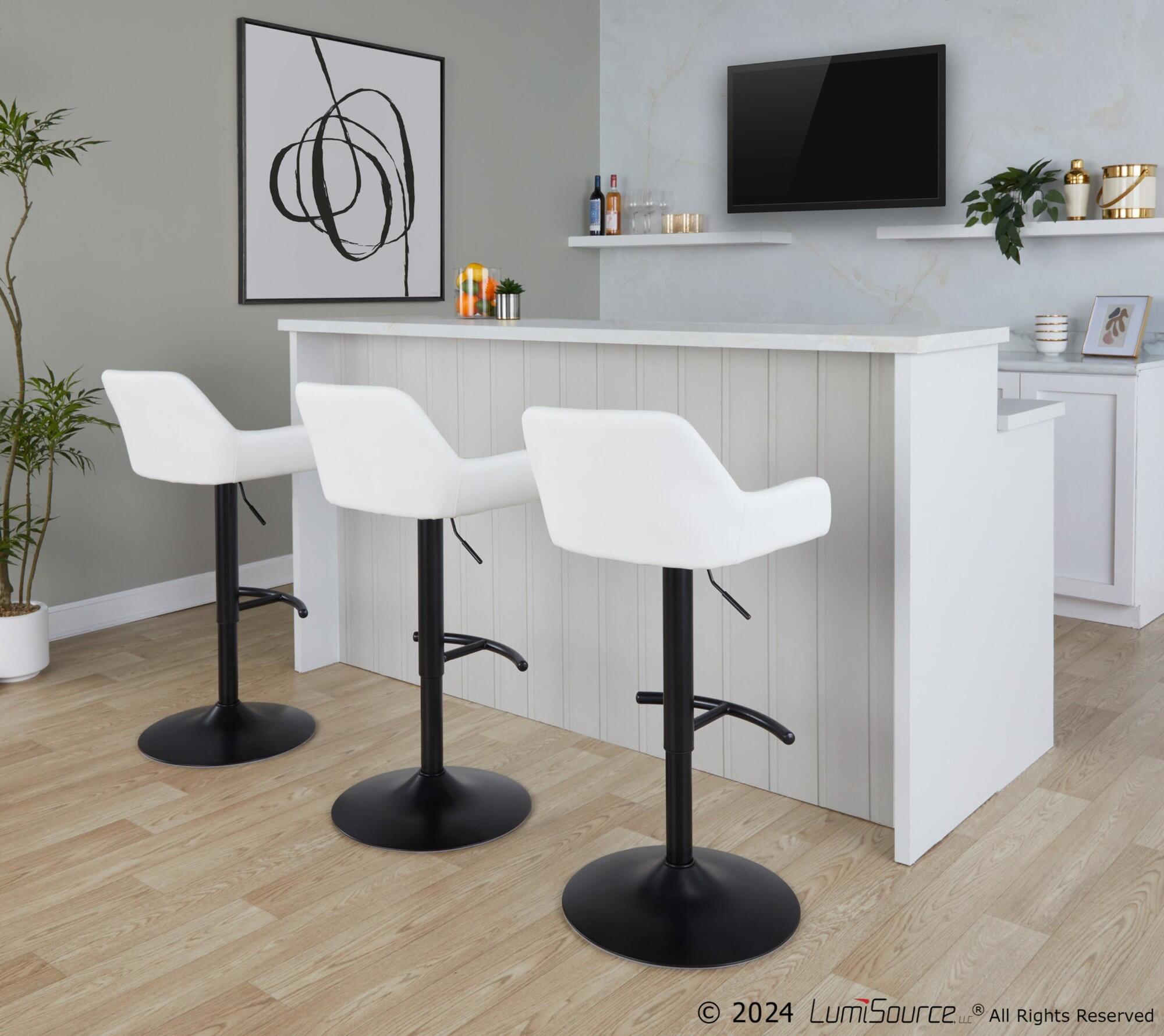 Click here for LumiSource Daniella Bar Height Bar Stool (Set of 2... prices