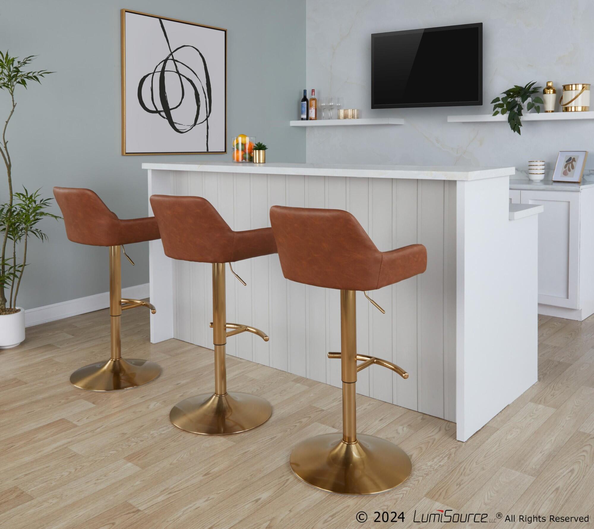 Click here for LumiSource Daniella Bar Height Bar Stool (Set of 2... prices