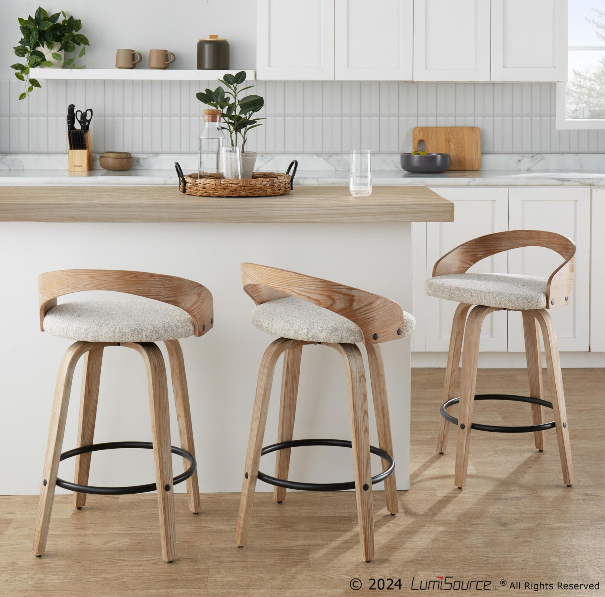 Click here for LumiSource Grotto Counter Height Bar Stool (Set of... prices