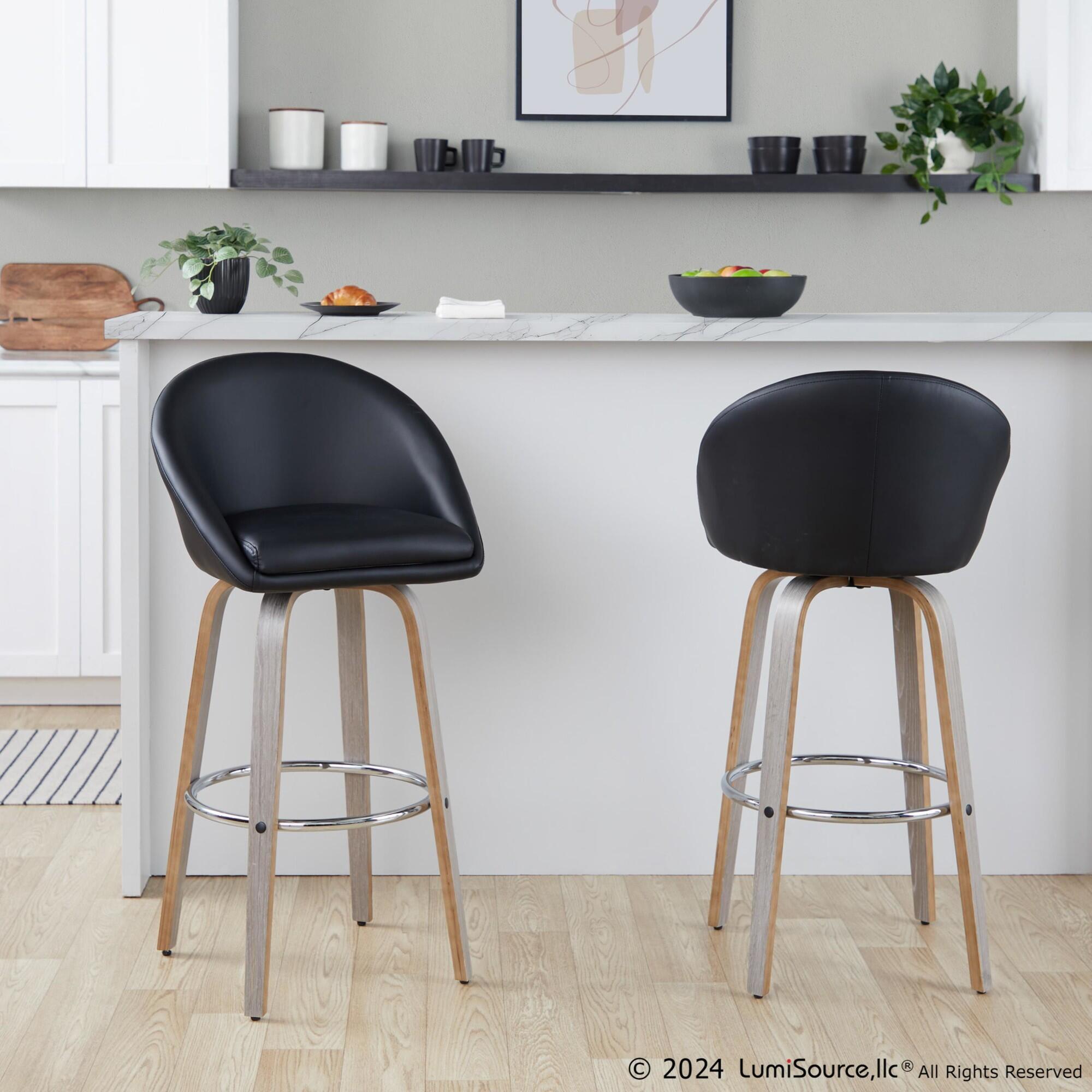 Click here for LumiSource Matisse Bar Height Bar Stool (Set of 2)... prices