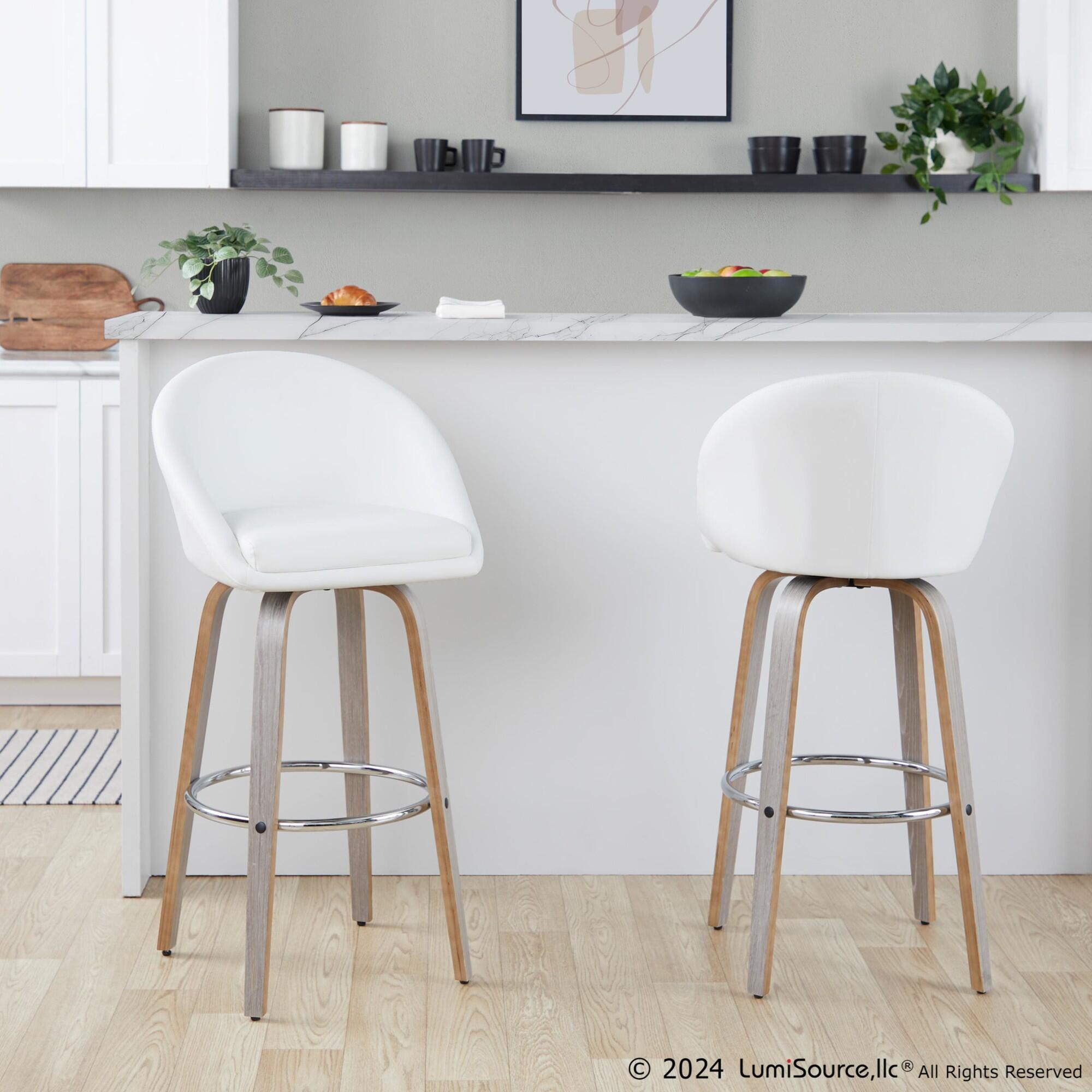 Click here for LumiSource Matisse Bar Height Bar Stool (Set of 2)... prices