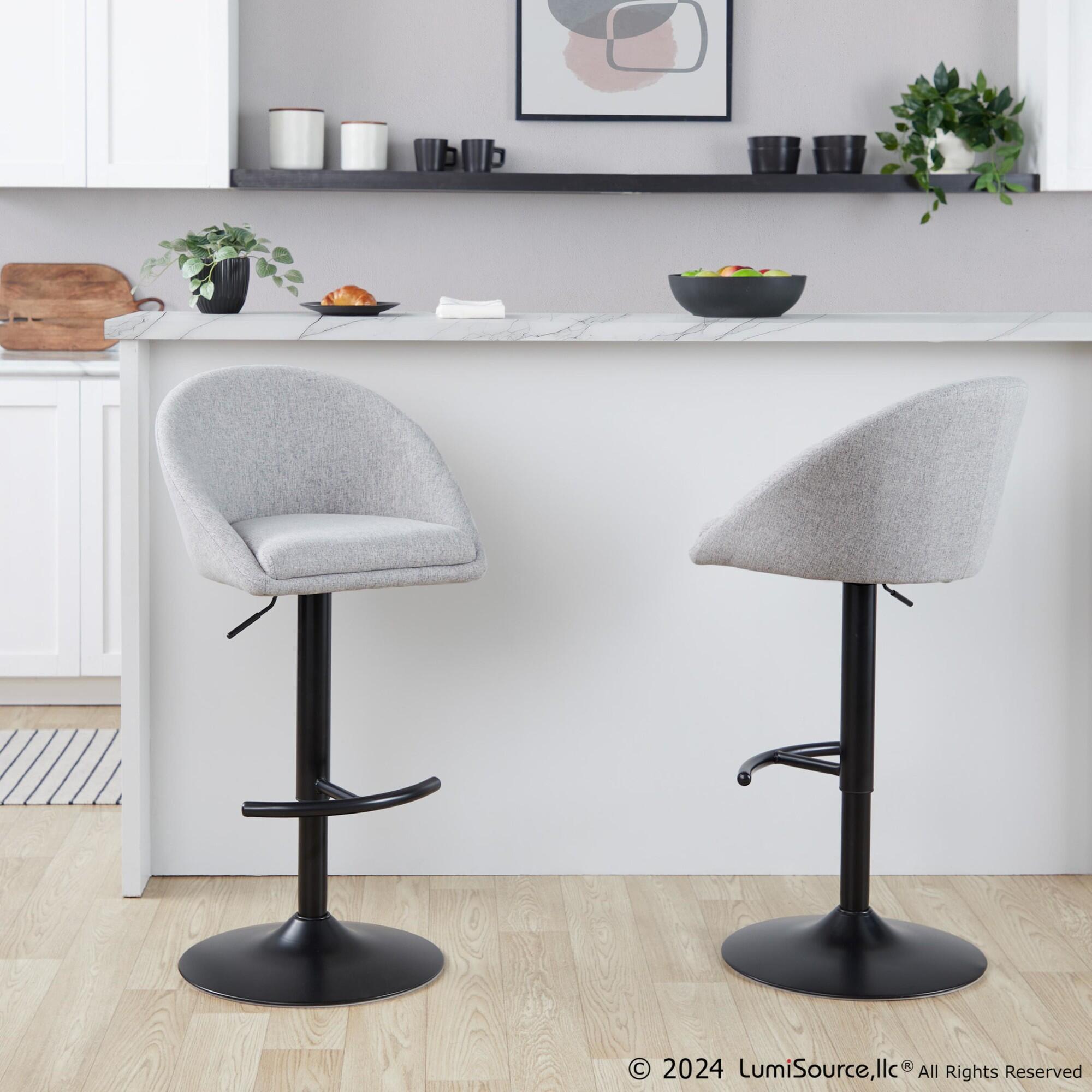 Click here for LumiSource Matisse Highback Bar Height Bar Stool (... prices