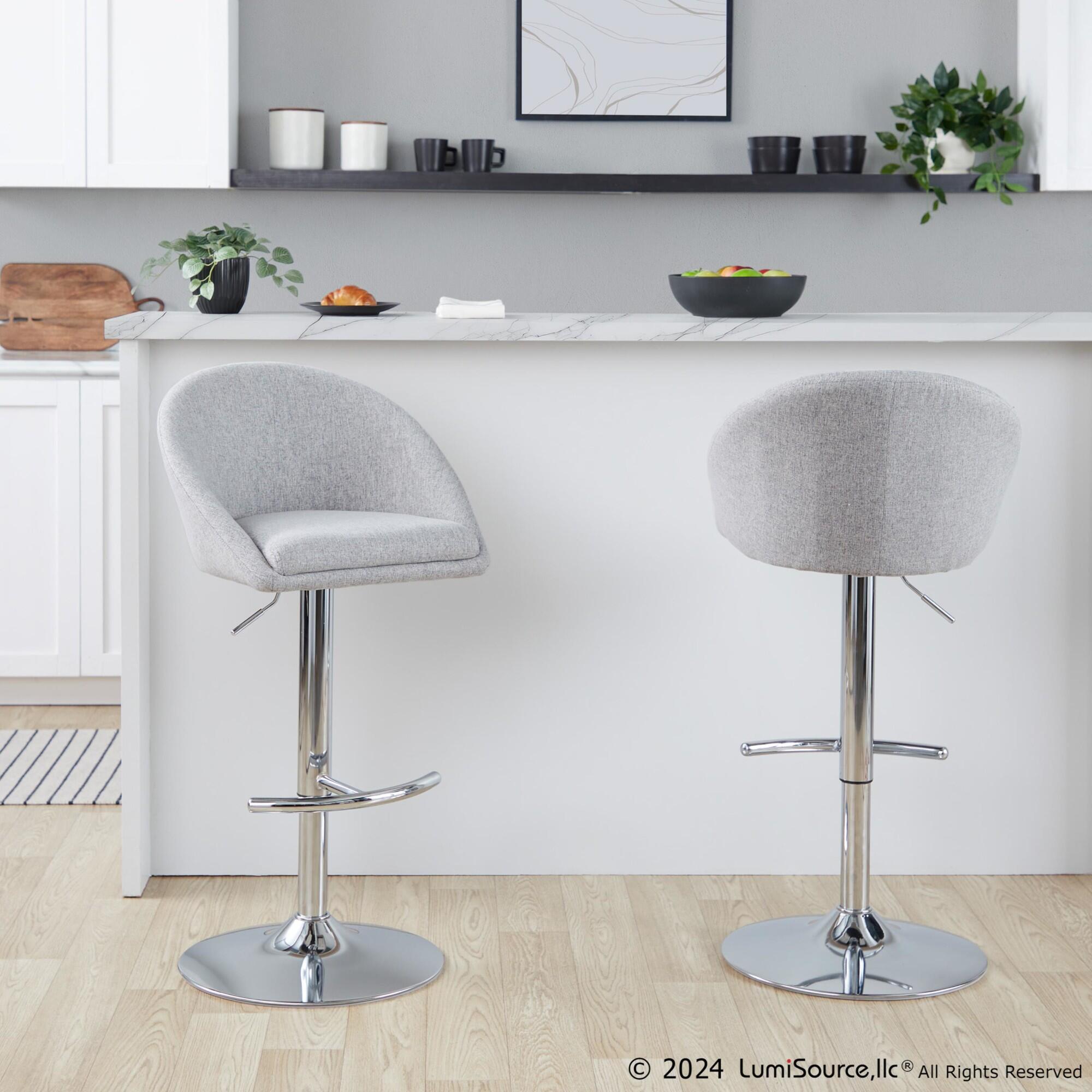 Click here for LumiSource Matisse Highback Bar Height Bar Stool (... prices