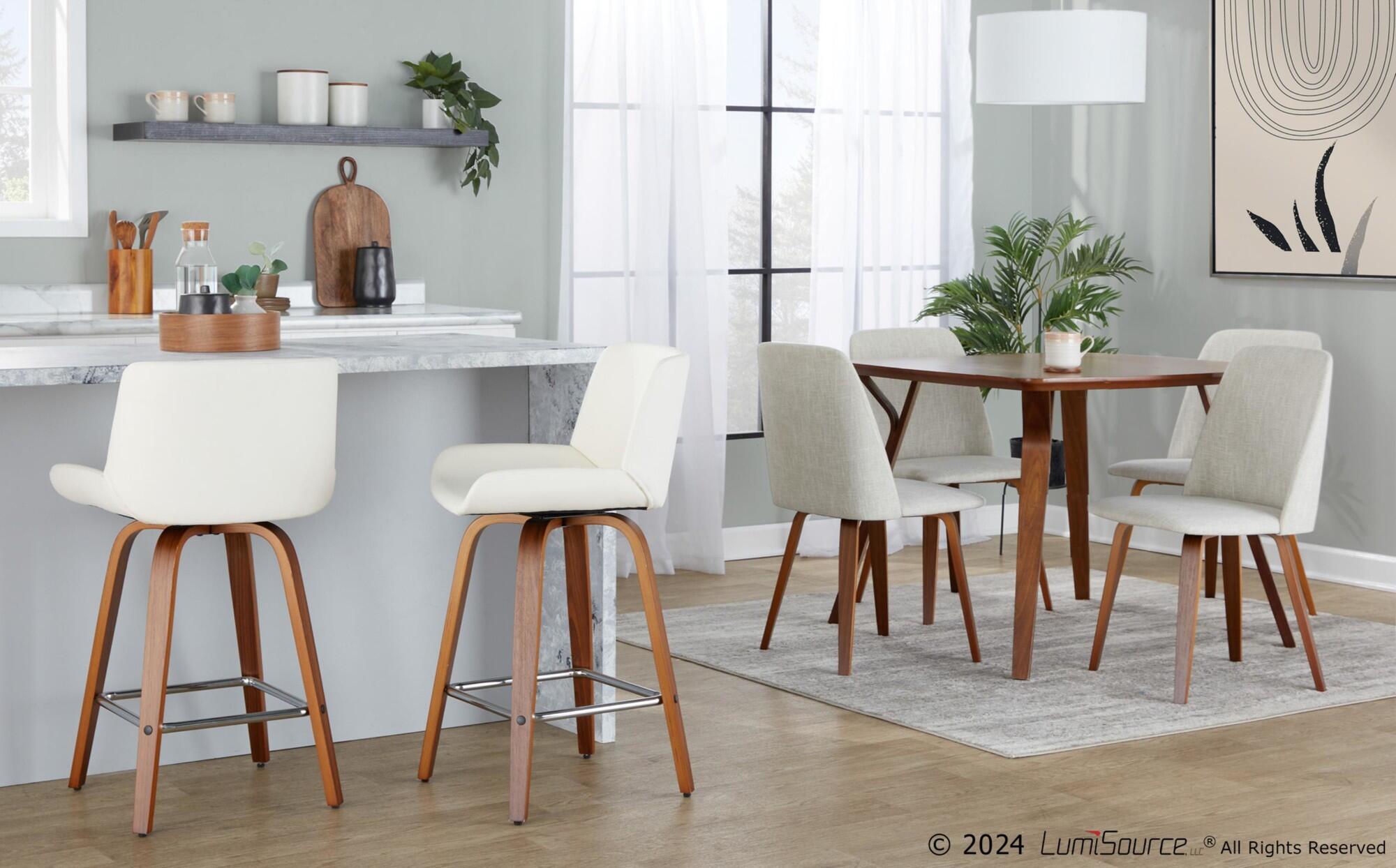 Click here for LumiSource Santi Counter Height Bar Stool (Set of... prices